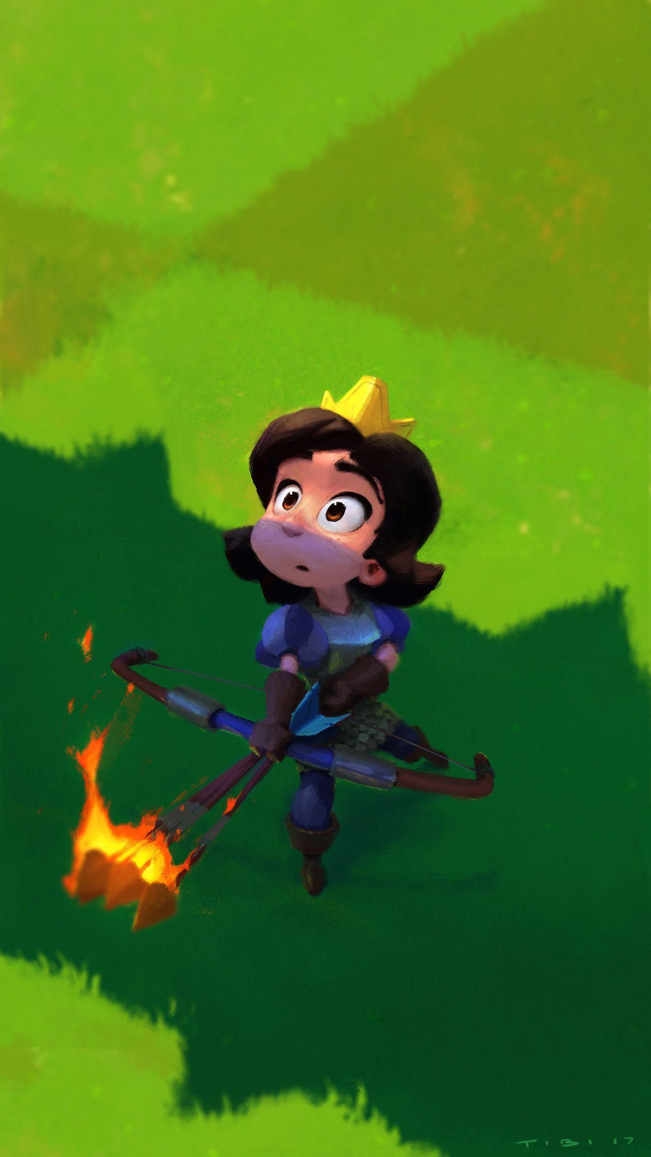 Princess Clash Royale Wallpapers - Top Free Princess Clash Royale ...