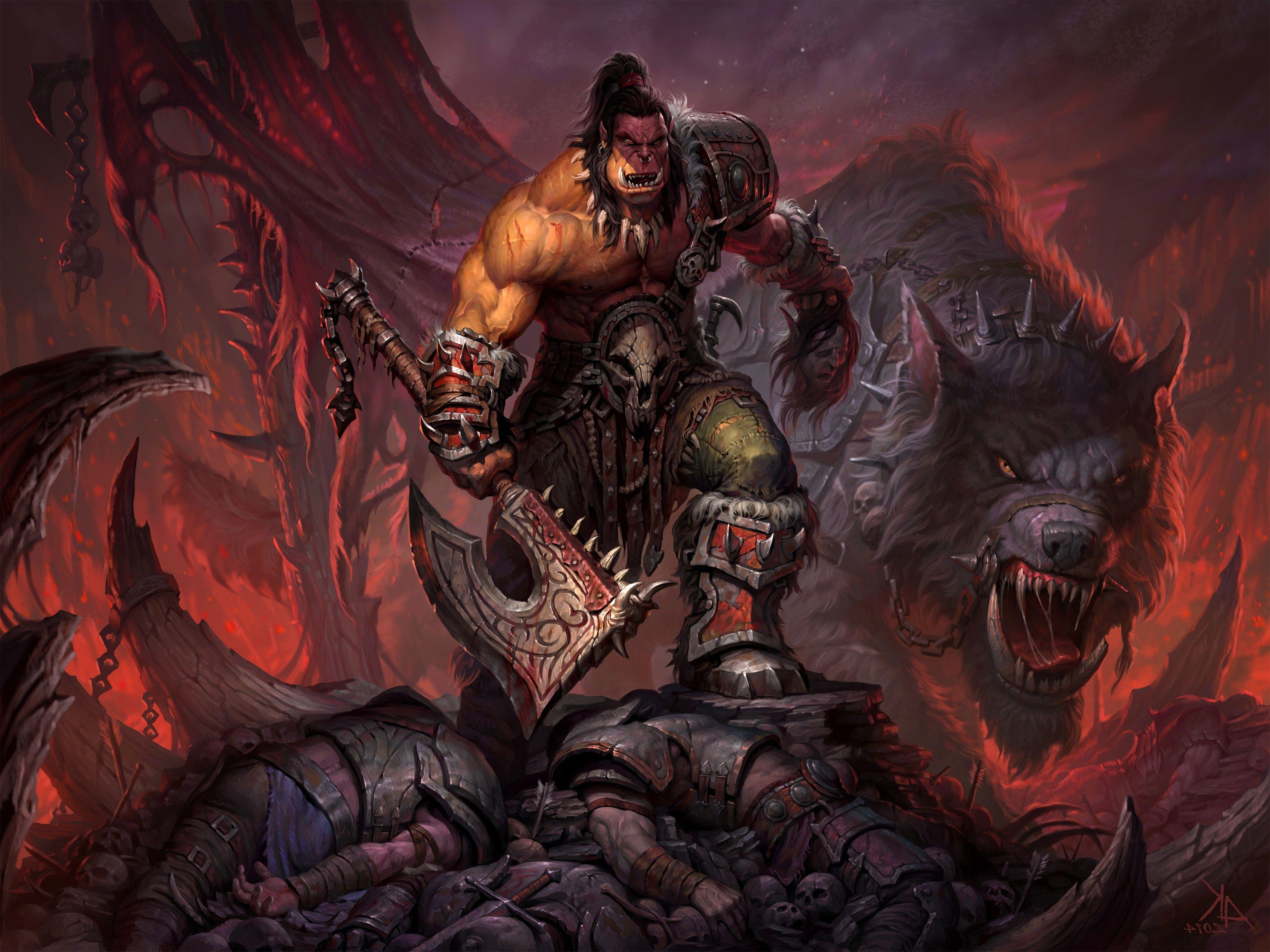 Grom Hellscream Wallpapers - Top Free Grom Hellscream Backgrounds ...
