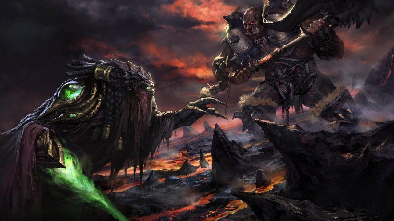 Grom Hellscream Wallpapers Top Free Grom Hellscream Backgrounds Wallpaperaccess