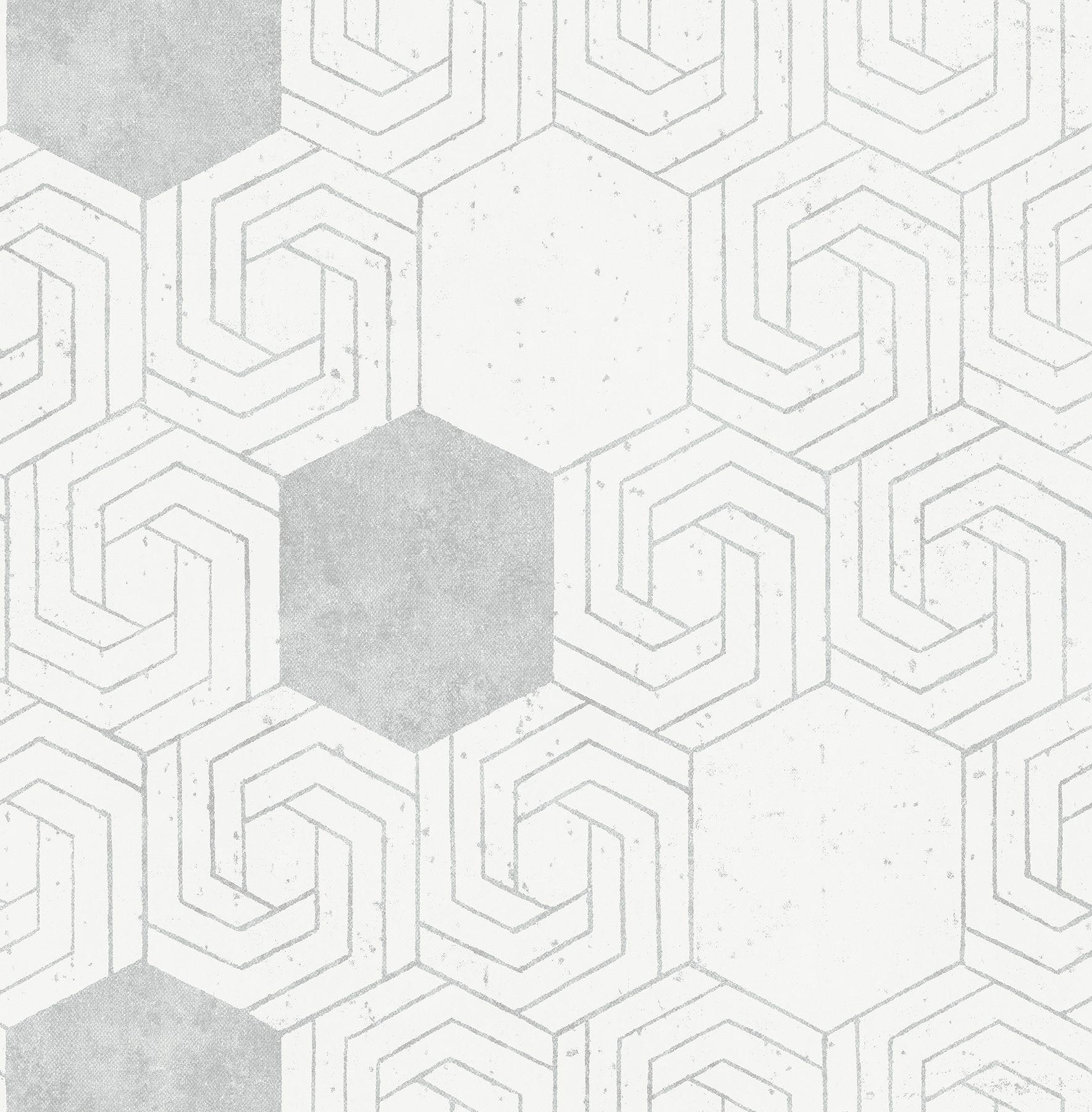 Grey and White Geometric Wallpapers - Top Free Grey and White Geometric ...