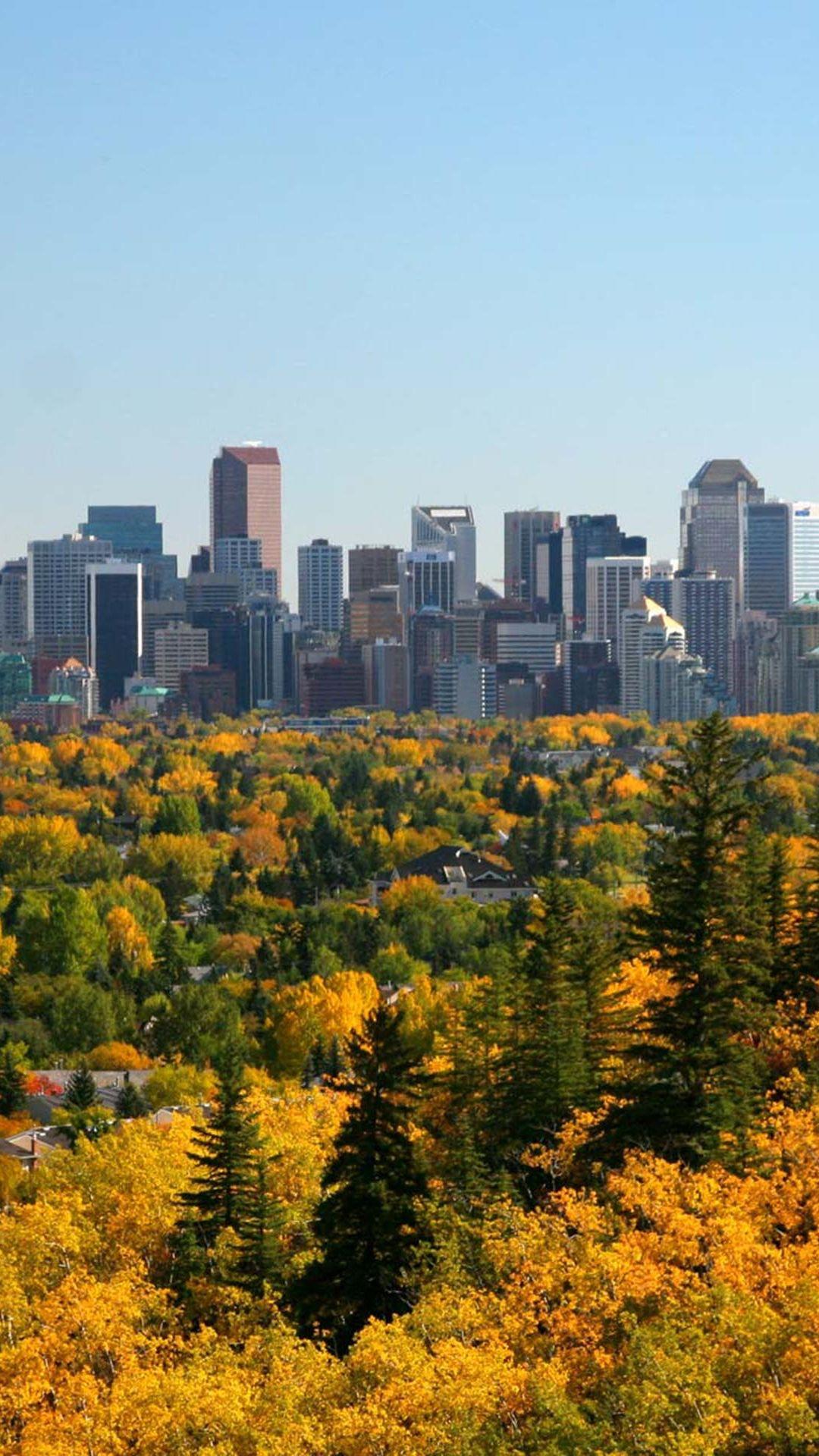 Calgary Skyline Wallpapers - Top Free Calgary Skyline Backgrounds ...