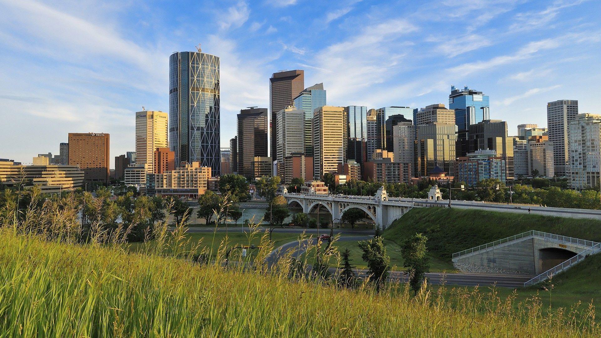Calgary Skyline Wallpapers - Top Free Calgary Skyline Backgrounds ...
