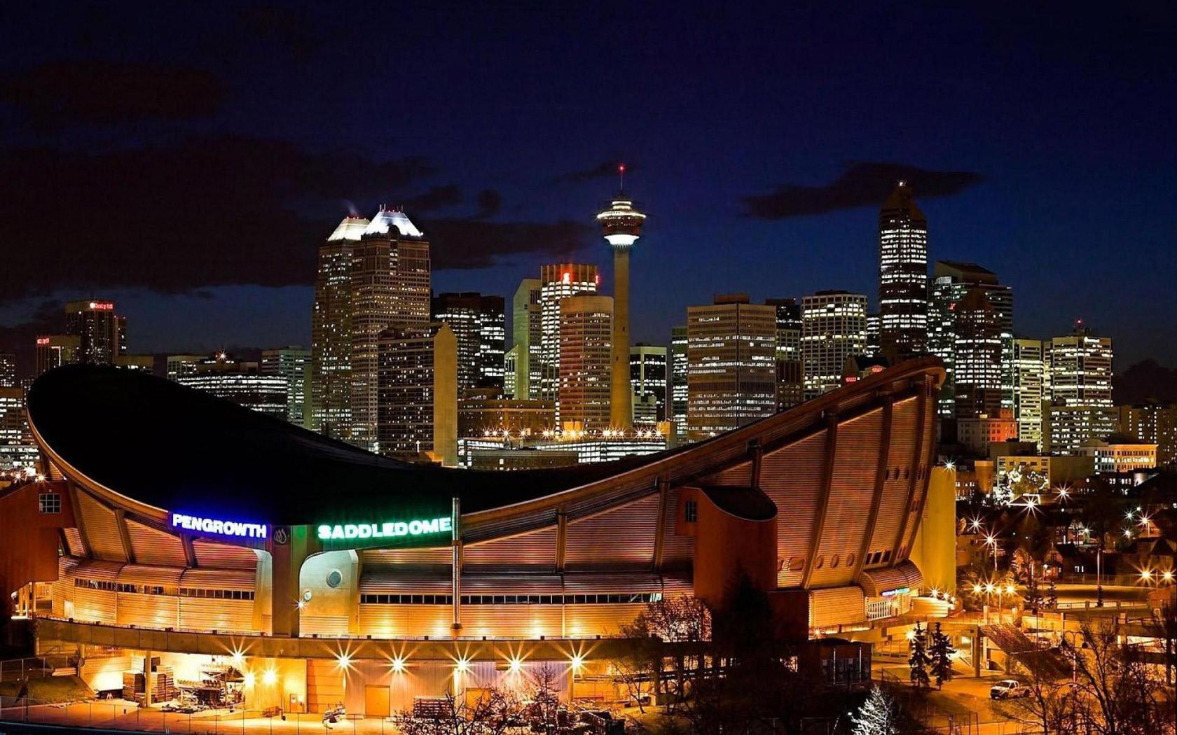 Calgary Skyline Wallpapers - Top Free Calgary Skyline Backgrounds ...