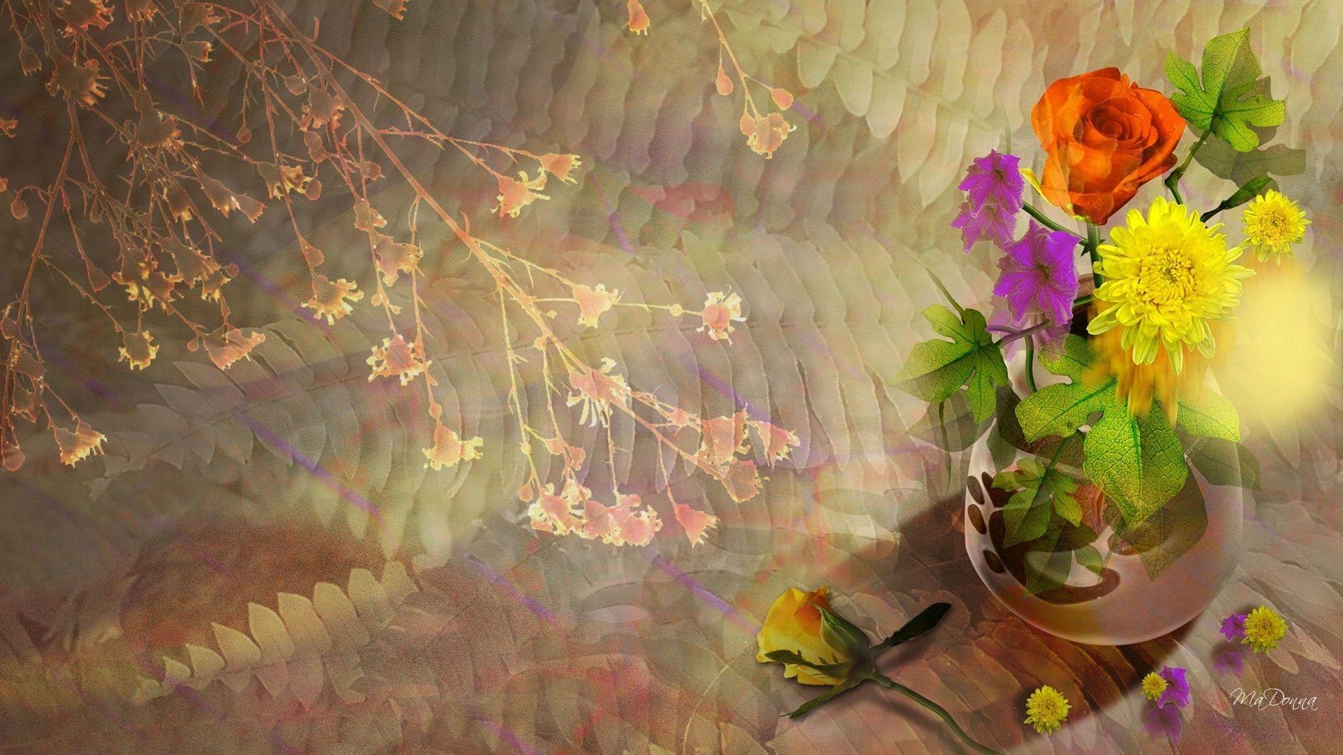 Flowers Autumn Wallpapers - Top Free Flowers Autumn Backgrounds ...