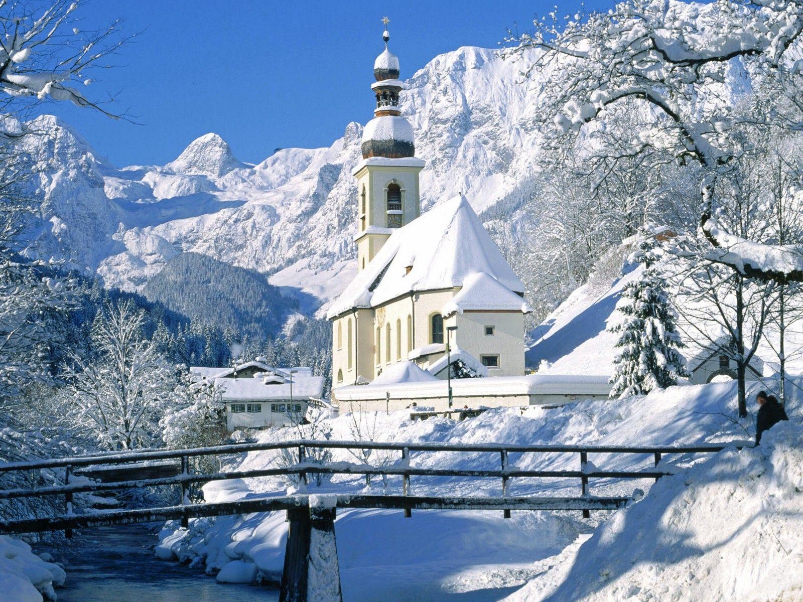 Snowy Church Wallpapers - Top Free Snowy Church Backgrounds ...