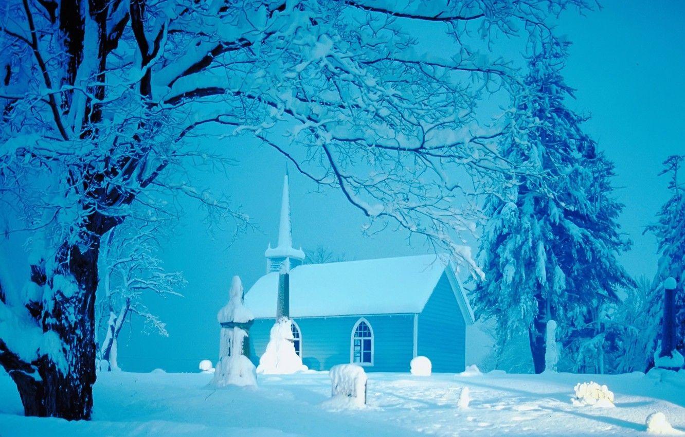 Snowy Church Wallpapers - Top Free Snowy Church Backgrounds ...