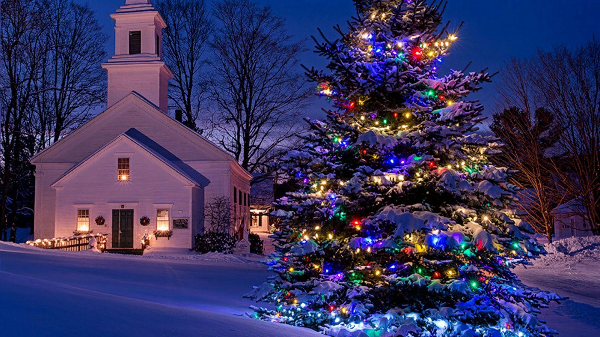 Snowy Church Wallpapers - Top Free Snowy Church Backgrounds ...