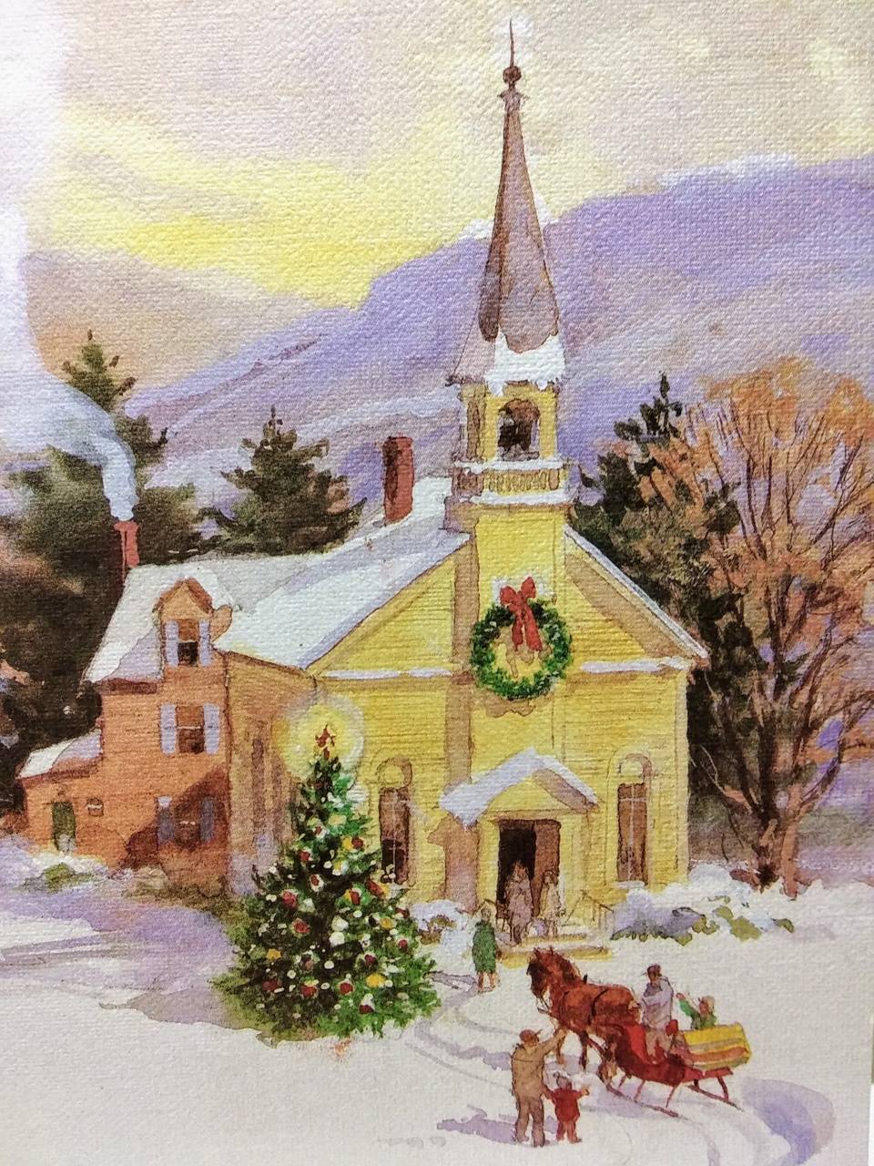 Snowy Church Wallpapers - Top Free Snowy Church Backgrounds ...