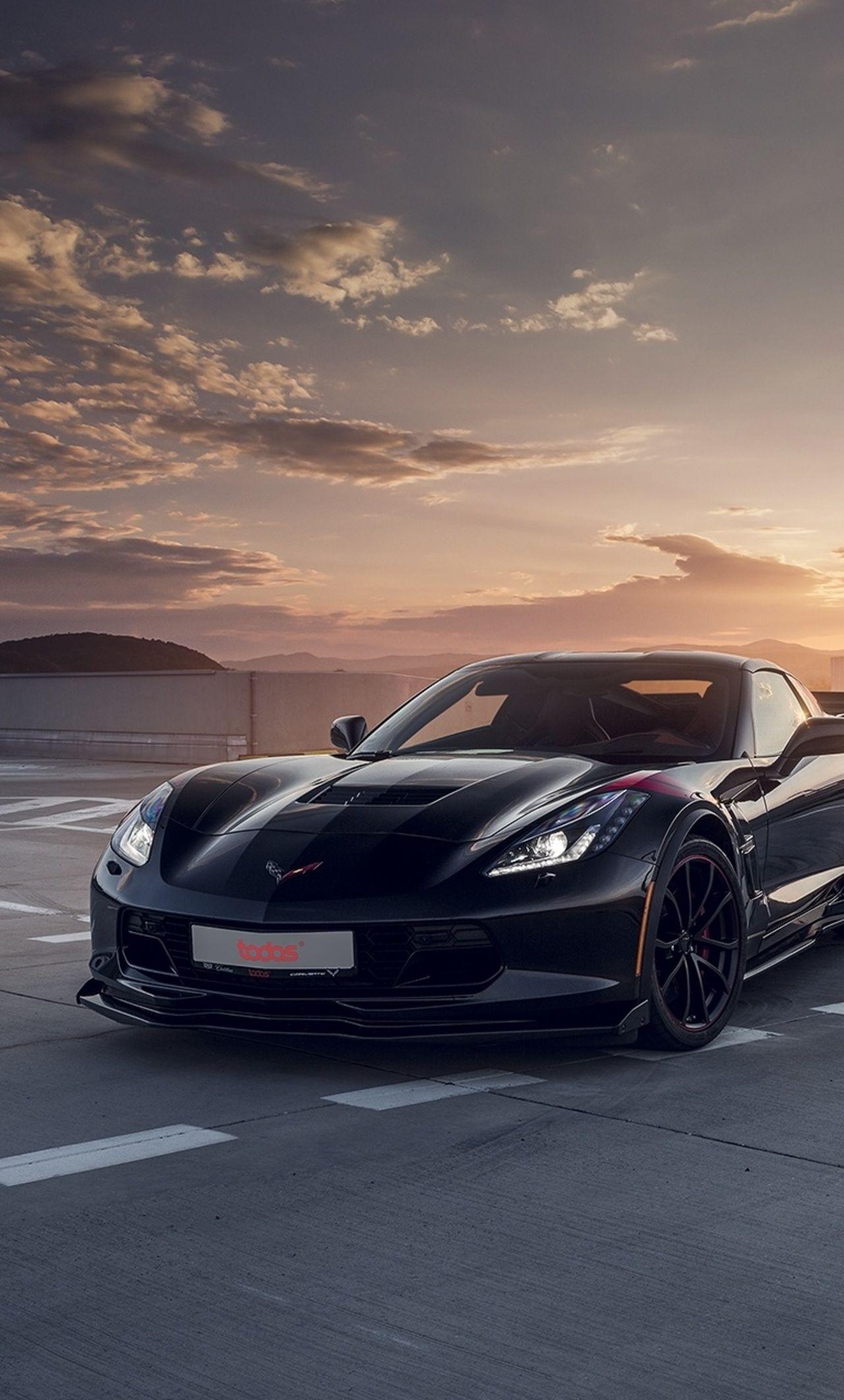 Corvette Black Wallpapers - Top Free Corvette Black Backgrounds ...