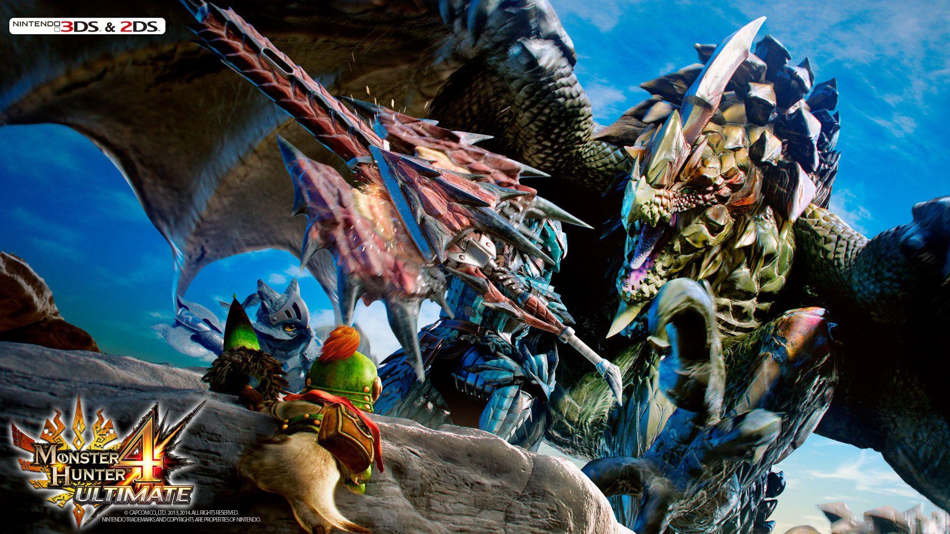 Monster Hunter Desktop Wallpapers - Top Free Monster Hunter Desktop ...