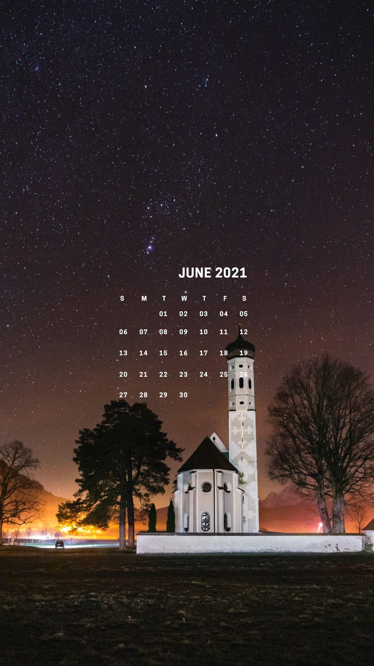 June 2021 Calendar Wallpapers - Top Free June 2021 Calendar Backgrounds ...