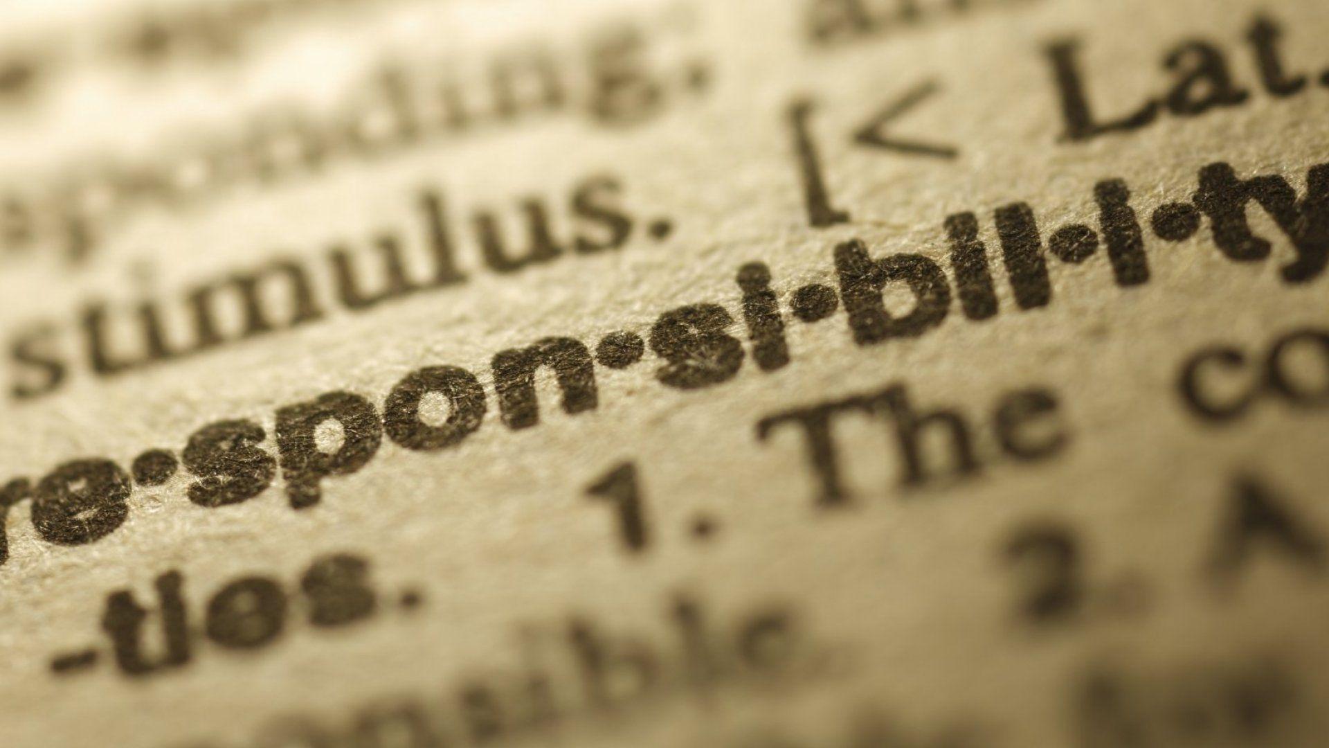 Responsibility Wallpapers - Top Free Responsibility Backgrounds ...