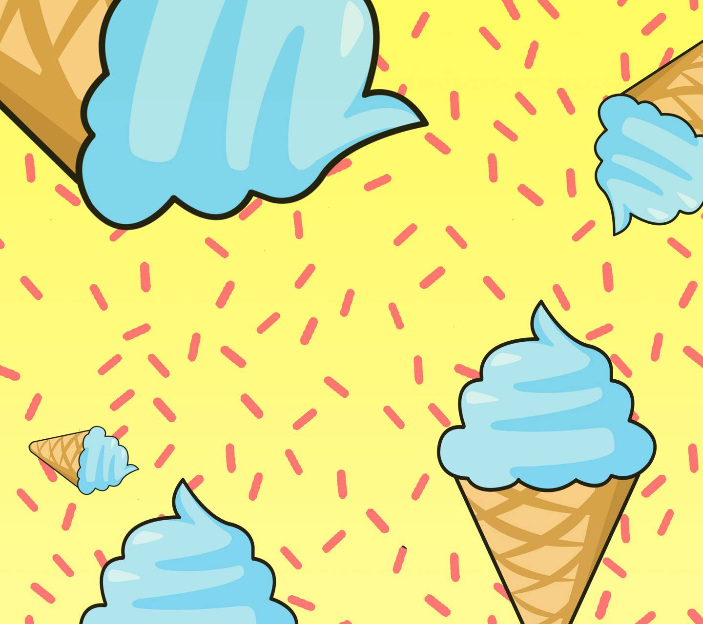 Blue Ice Cream Wallpapers - Top Free Blue Ice Cream Backgrounds ...