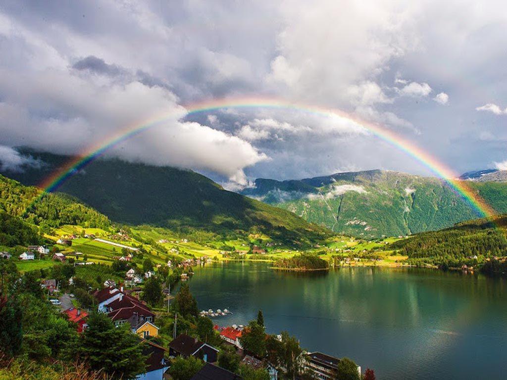 Rainbow Nature Wallpapers - Top Free Rainbow Nature Backgrounds ...