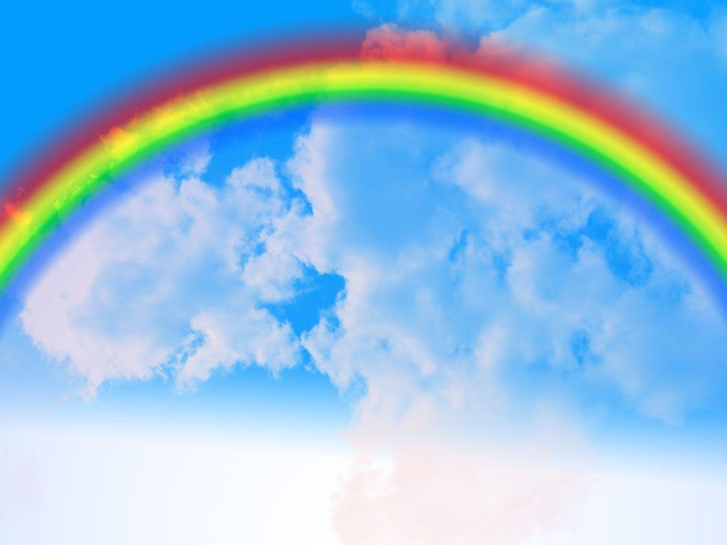 Rainbow Nature Wallpapers - Top Free Rainbow Nature Backgrounds ...