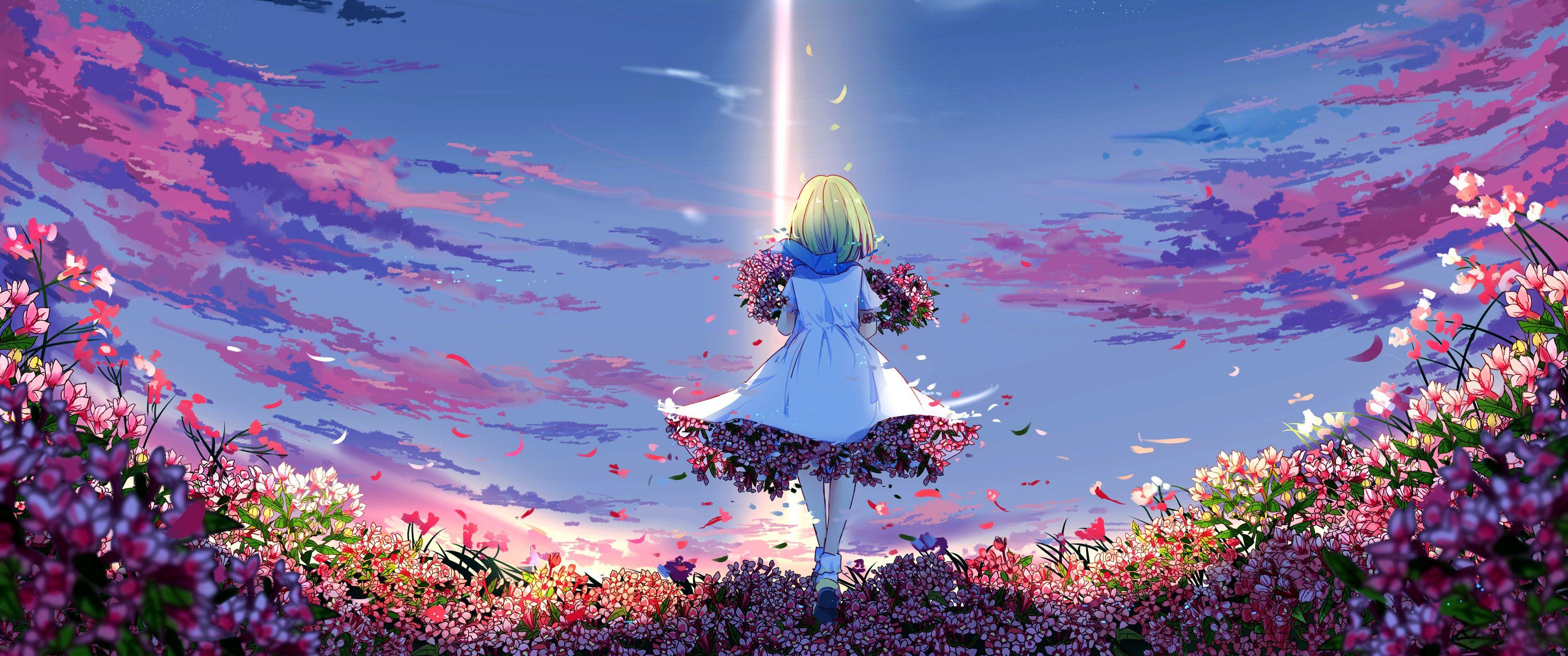 Anime Spring Scenery Wallpapers - Top Free Anime Spring Scenery ...
