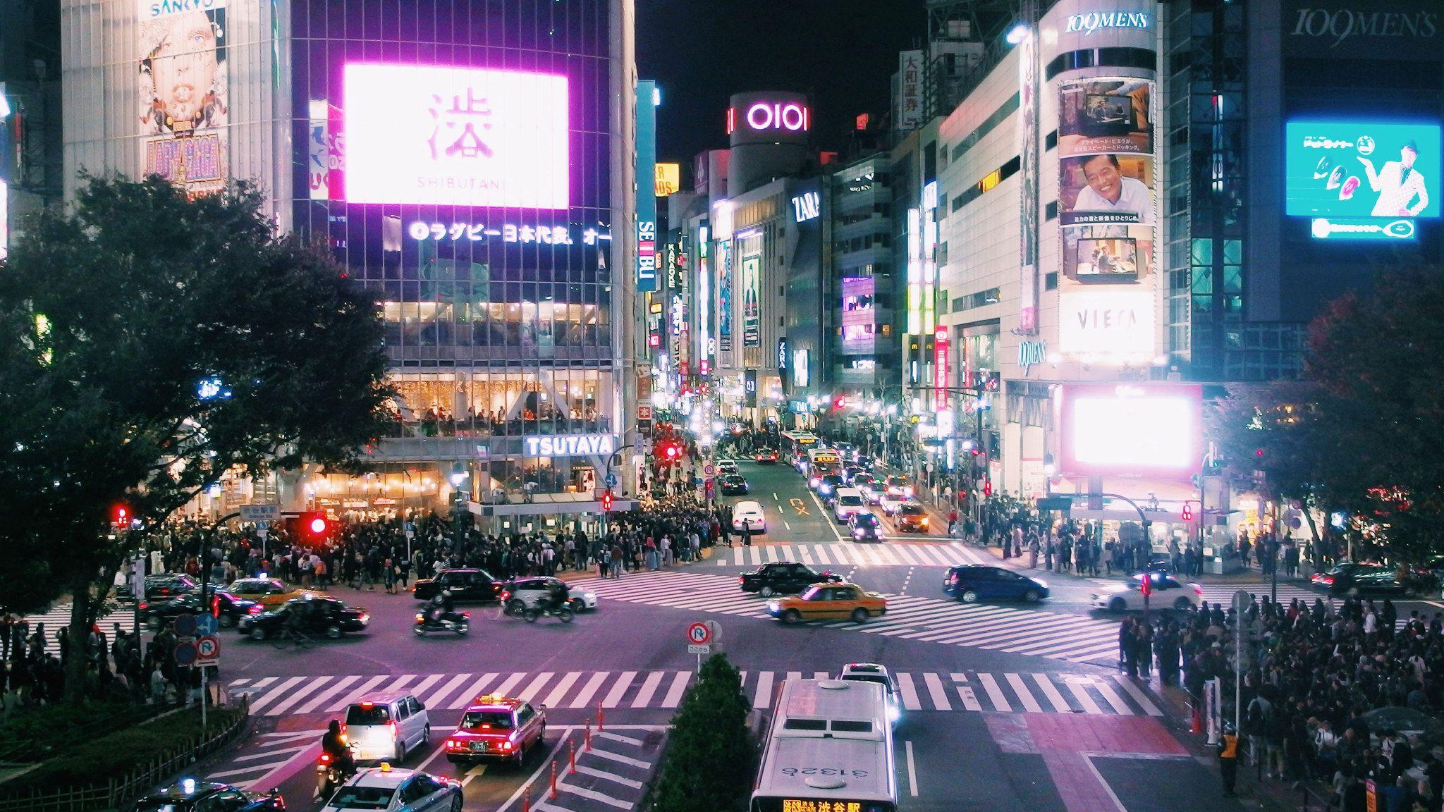 Shibuya Crossing Wallpapers - Top Free Shibuya Crossing Backgrounds ...