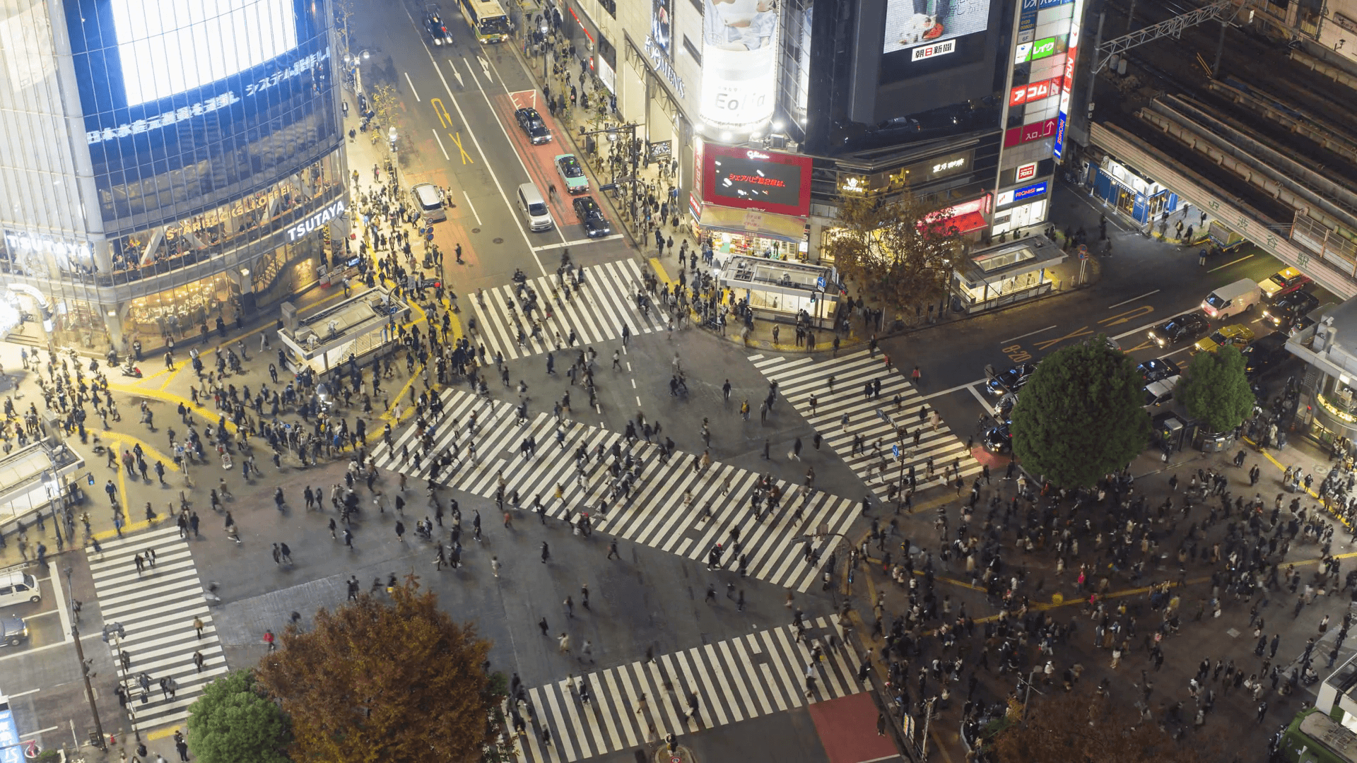Shibuya Crossing Wallpapers - Top Free Shibuya Crossing Backgrounds ...