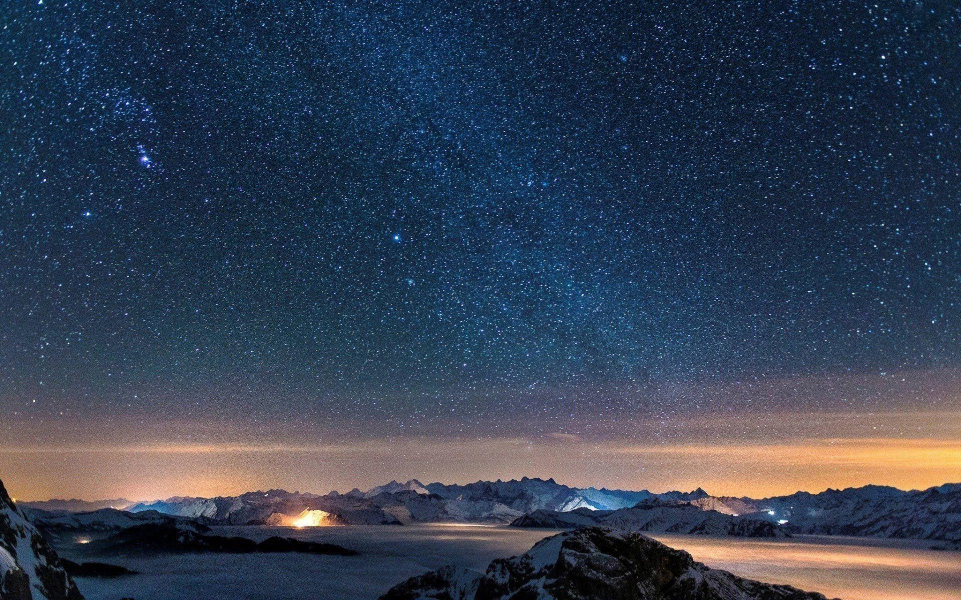 Starry Night Aesthetic Wallpapers - Top Free Starry Night Aesthetic ...