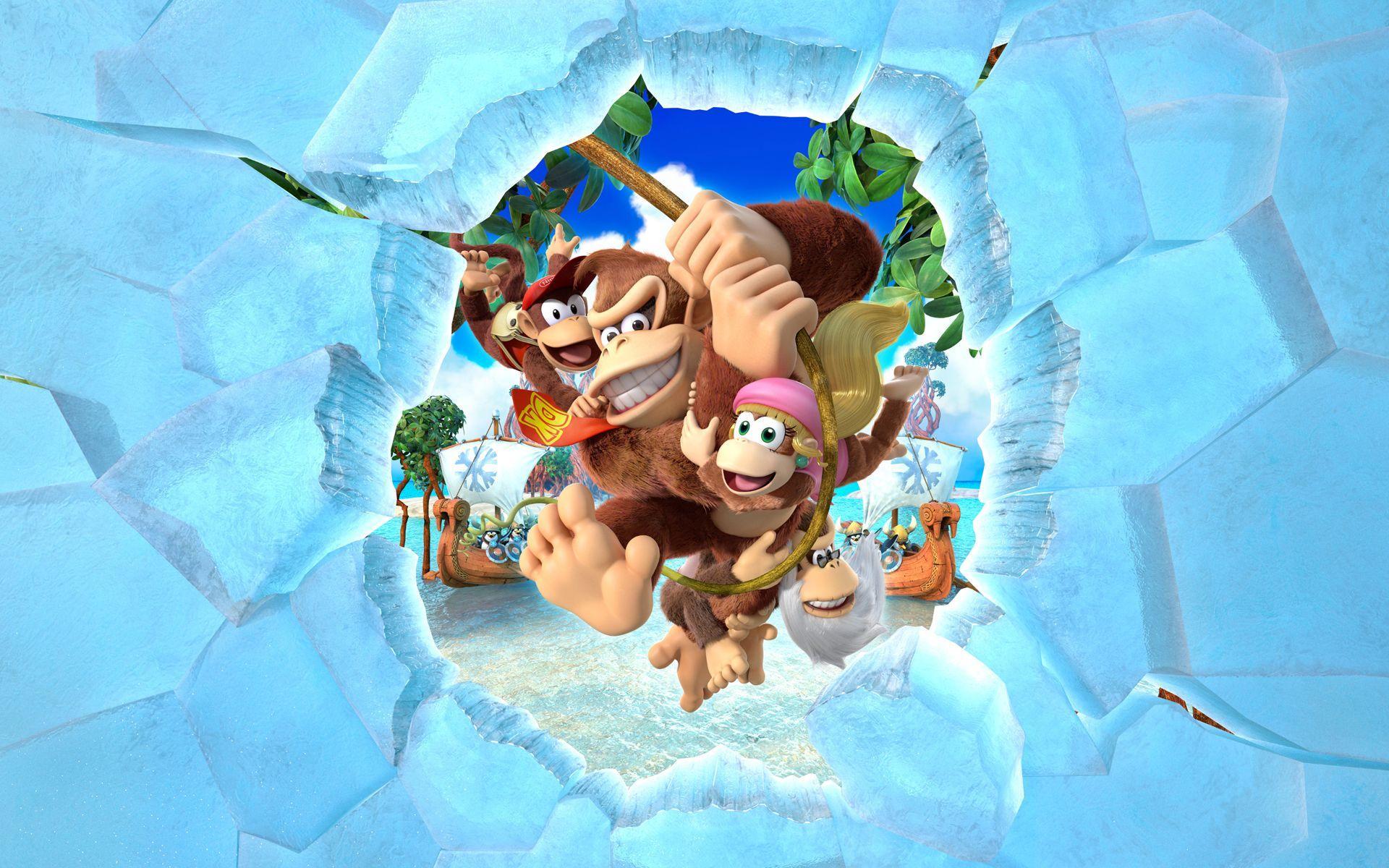 Donkey Kong Country Tropical Freeze Wallpapers - Top Free Donkey Kong ...