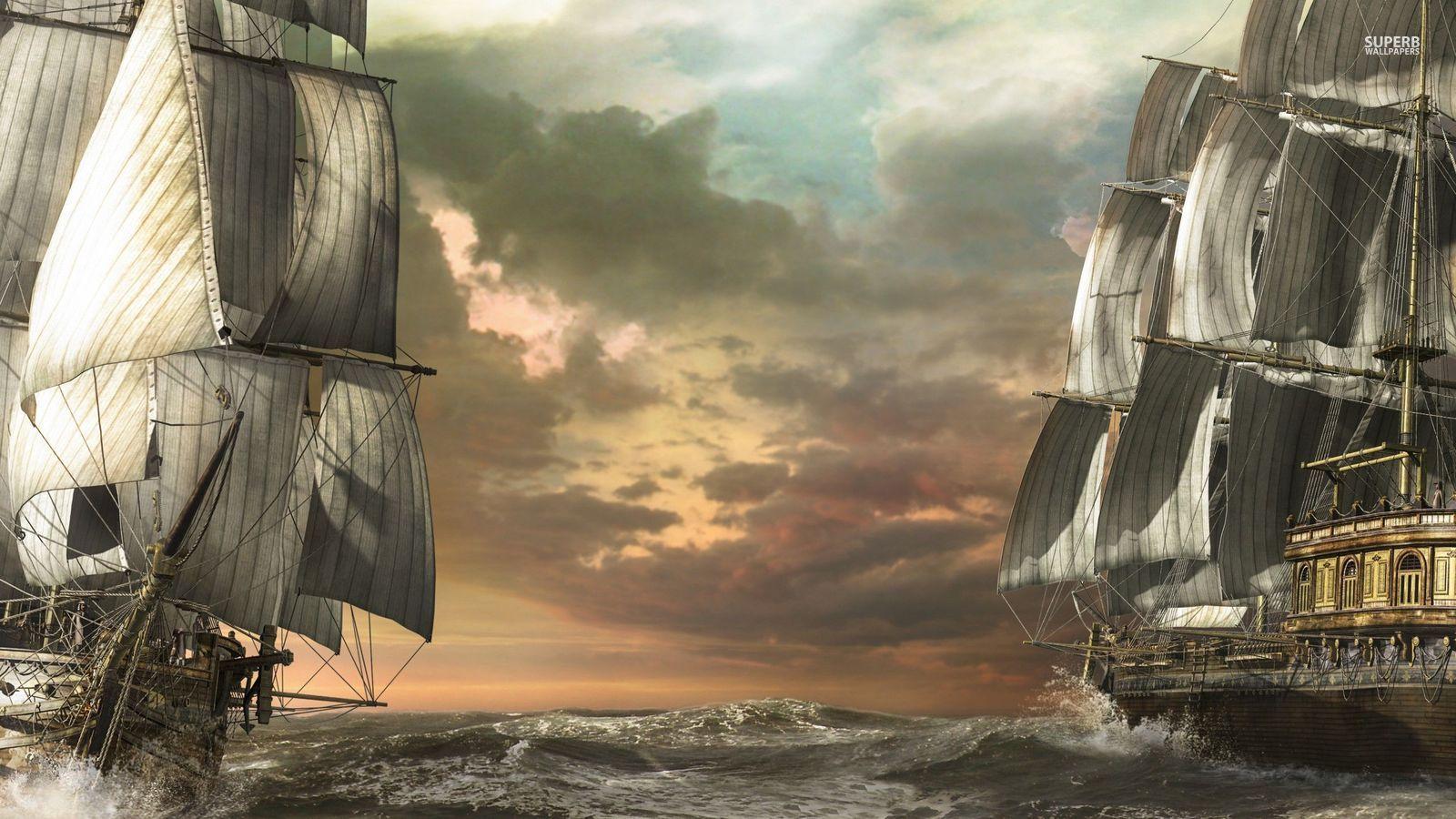 Pirate Battle Wallpapers - Top Free Pirate Battle Backgrounds ...