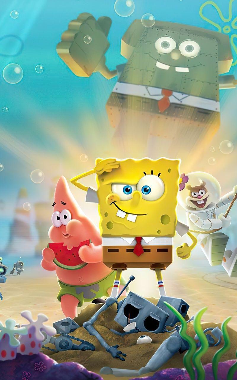 Spongebob Characters Wallpapers - Top Free Spongebob Characters ...