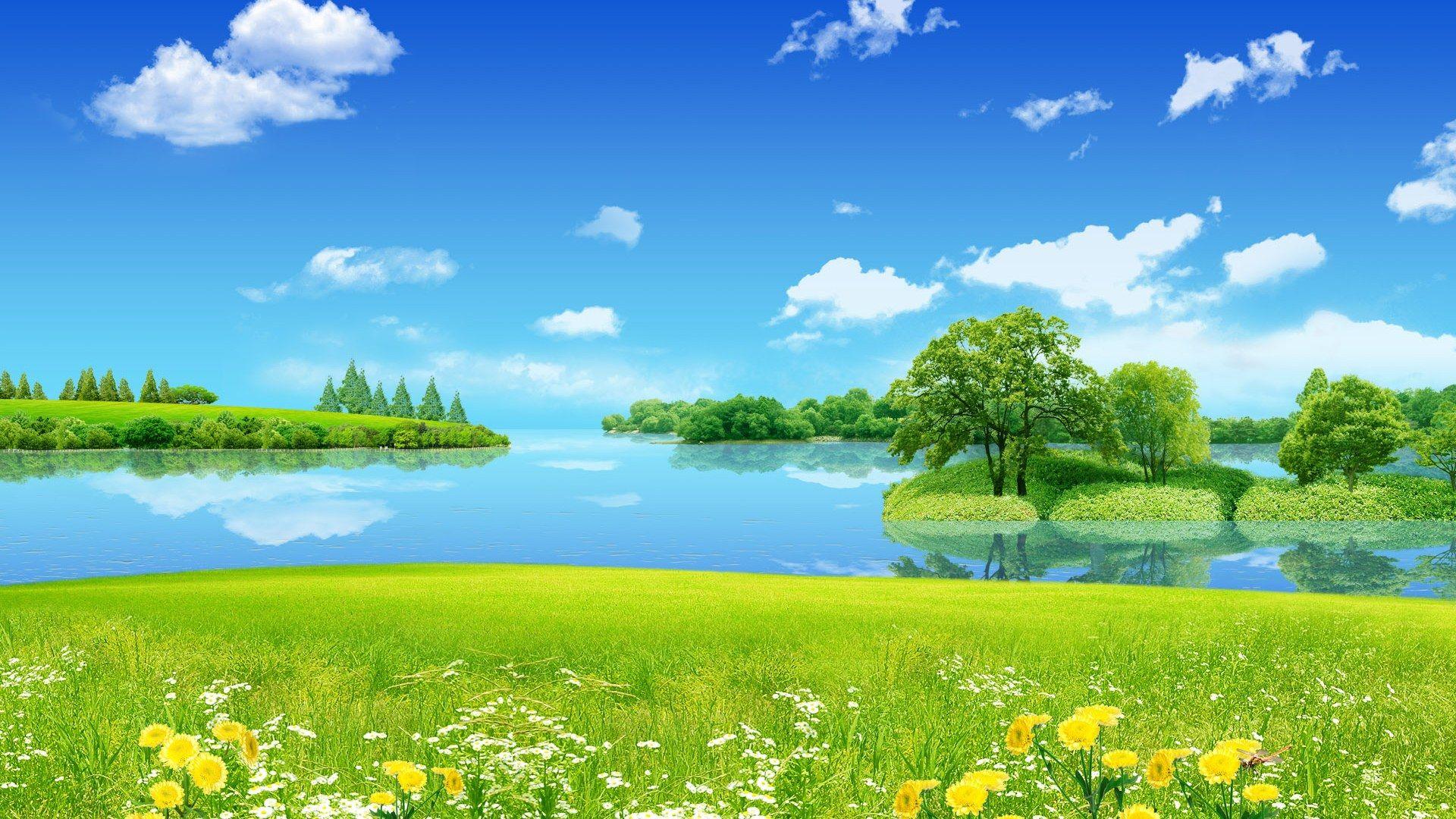 Amazing HD Sunny Landscape Wallpapers - Top Free Amazing HD Sunny ...