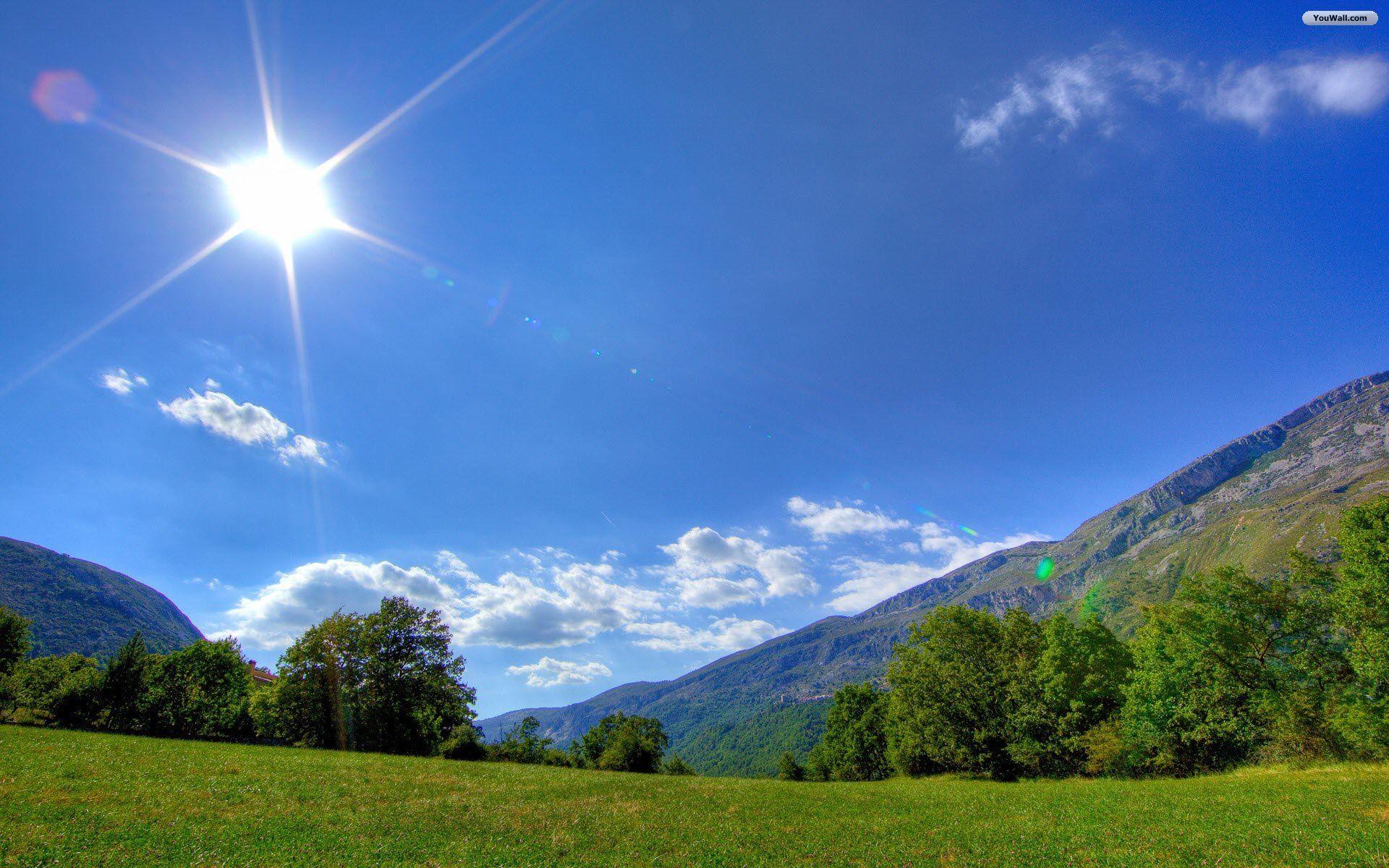 Amazing HD Sunny Landscape Wallpapers - Top Free Amazing HD Sunny ...