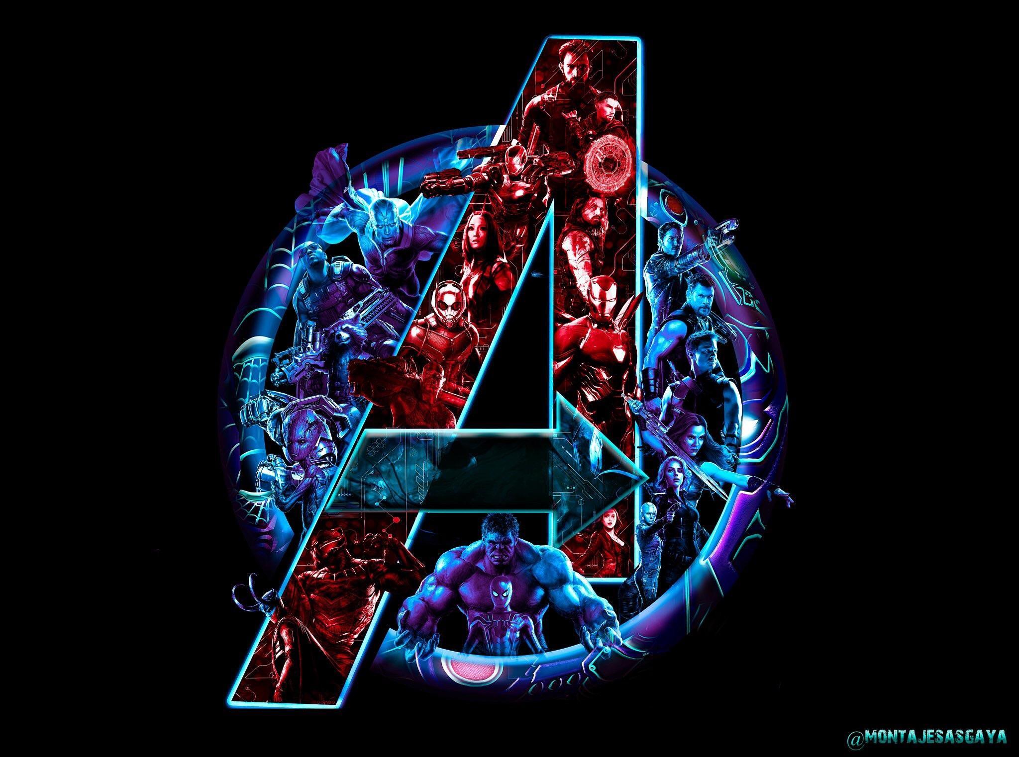 Neon Infinity War Wallpapers - Top Free Neon Infinity War Backgrounds ...