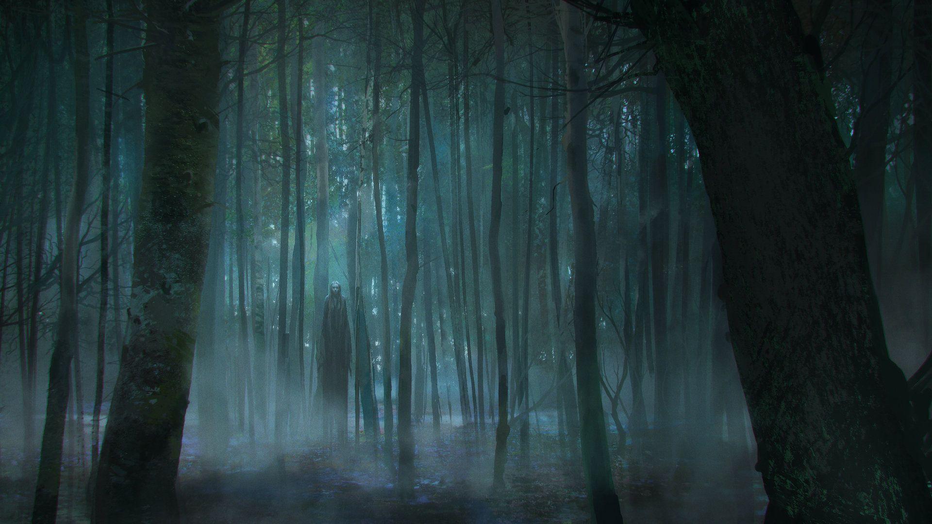 Haunted Forest Wallpapers - Top Free Haunted Forest Backgrounds ...