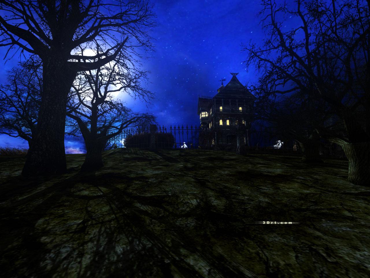 Haunted Forest Wallpapers - Top Free Haunted Forest Backgrounds ...