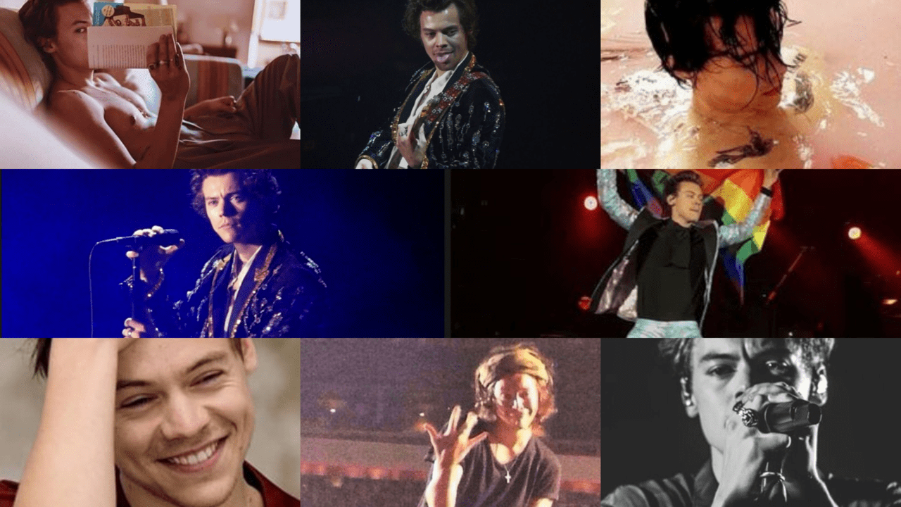 Harry Styles Collage Desktop Wallpapers - Top Free Harry Styles Collage ...