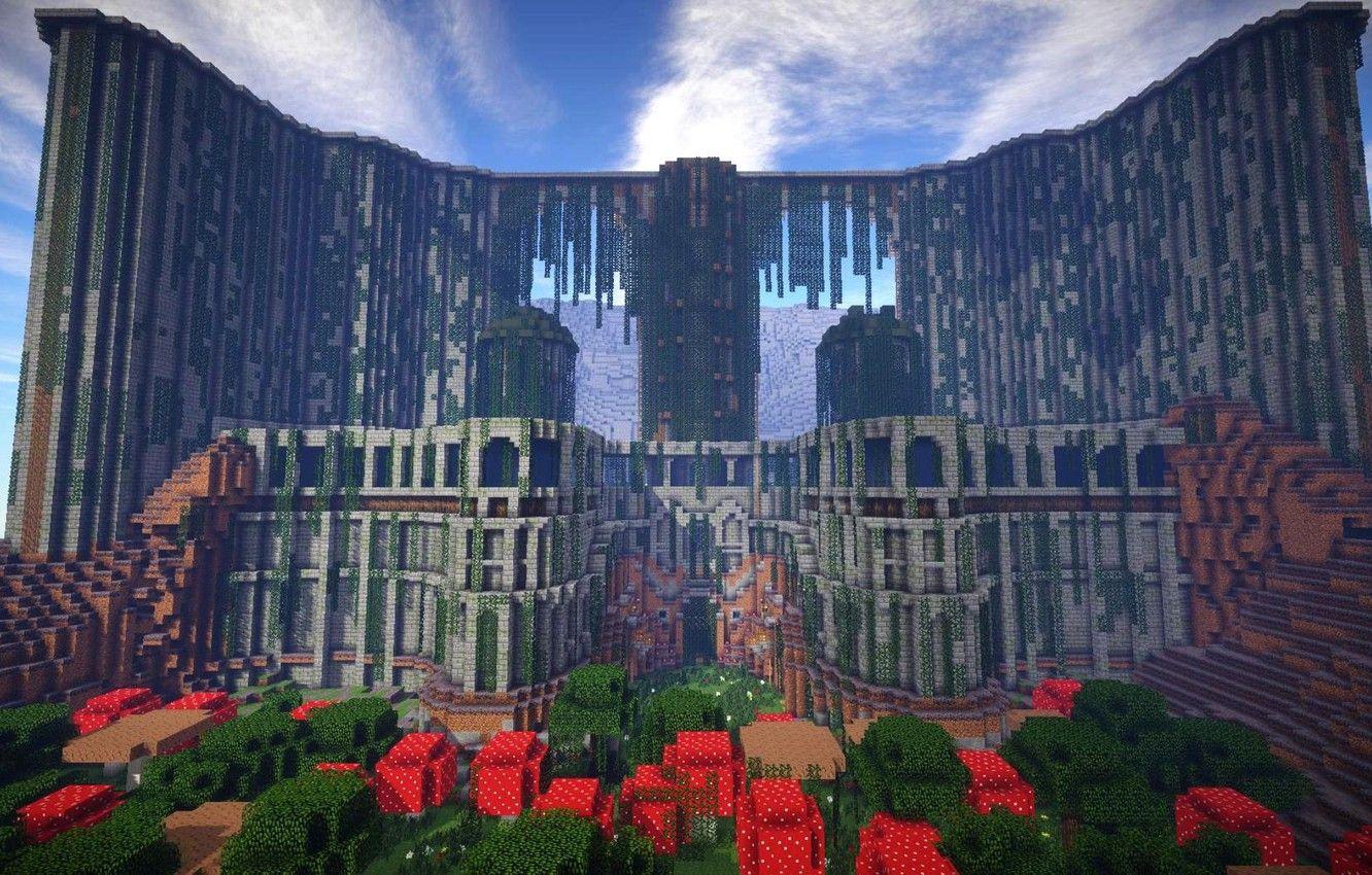 Minecraft Castle Wallpapers - Top Free Minecraft Castle Backgrounds ...