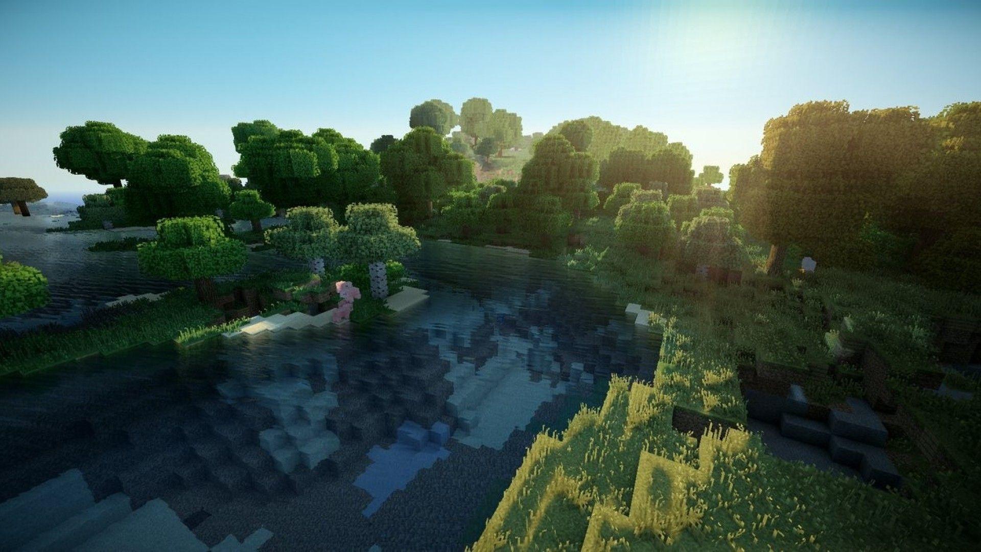 Minecraft Nature Wallpapers - Top Free Minecraft Nature Backgrounds ...