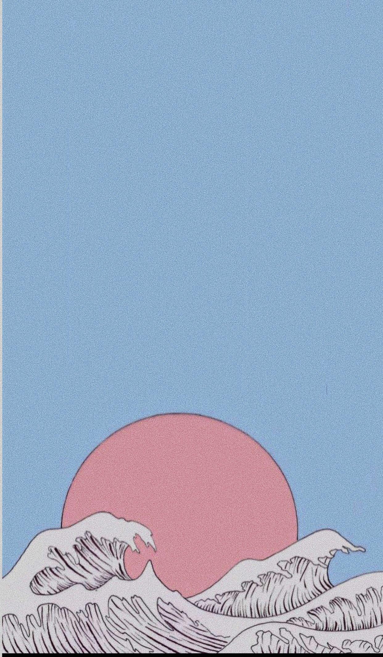 Cartoon Waves iPhone Wallpapers - Top Free Cartoon Waves iPhone ...