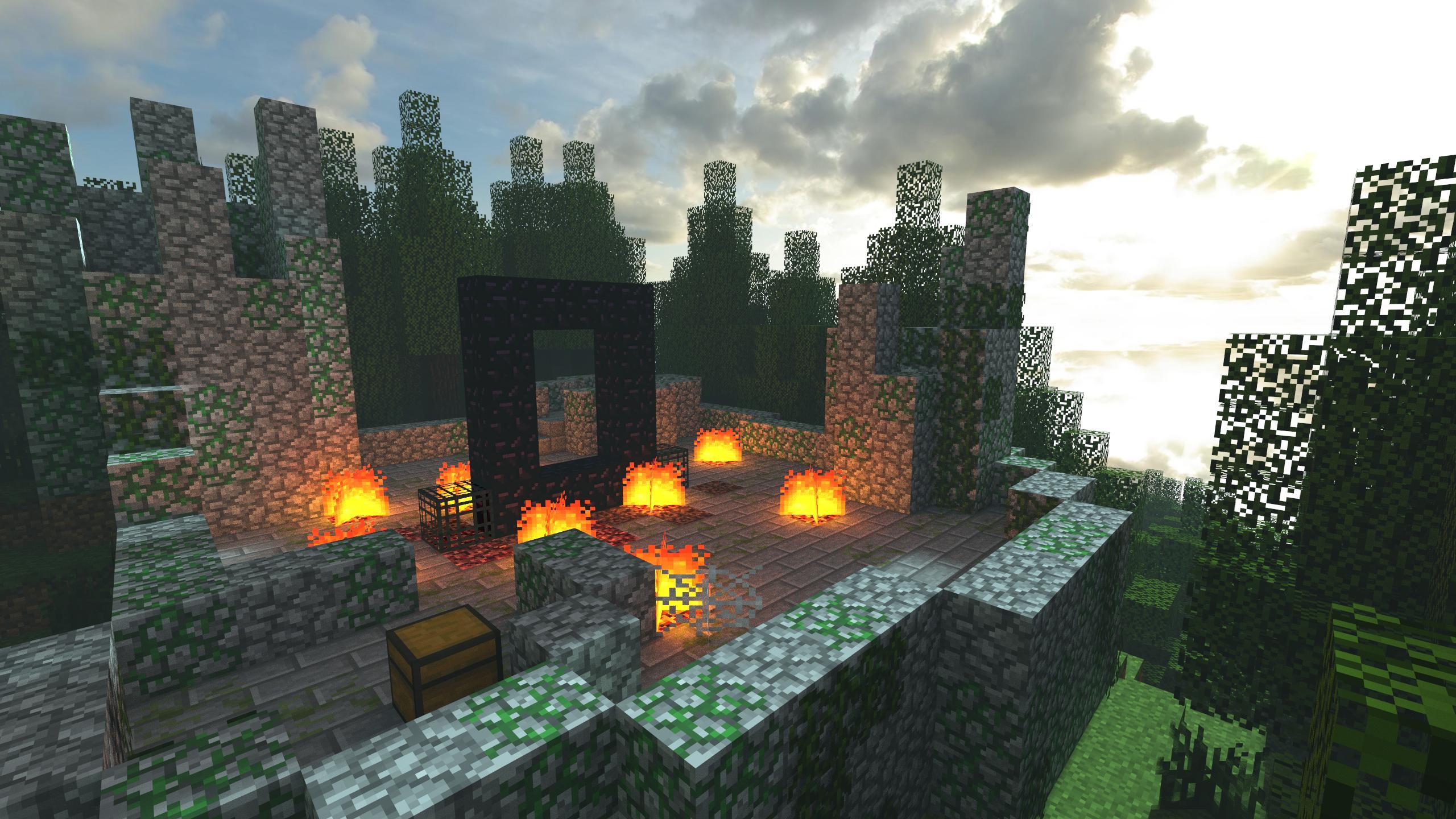 Minecraft Nature Wallpapers - Top Free Minecraft Nature Backgrounds ...