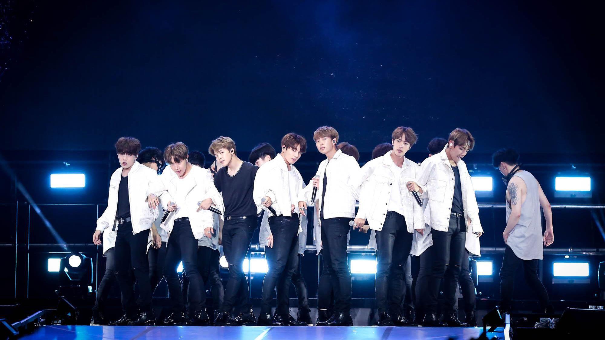BTS On Stage Computer Wallpapers - Top Free BTS On Stage Computer ...
