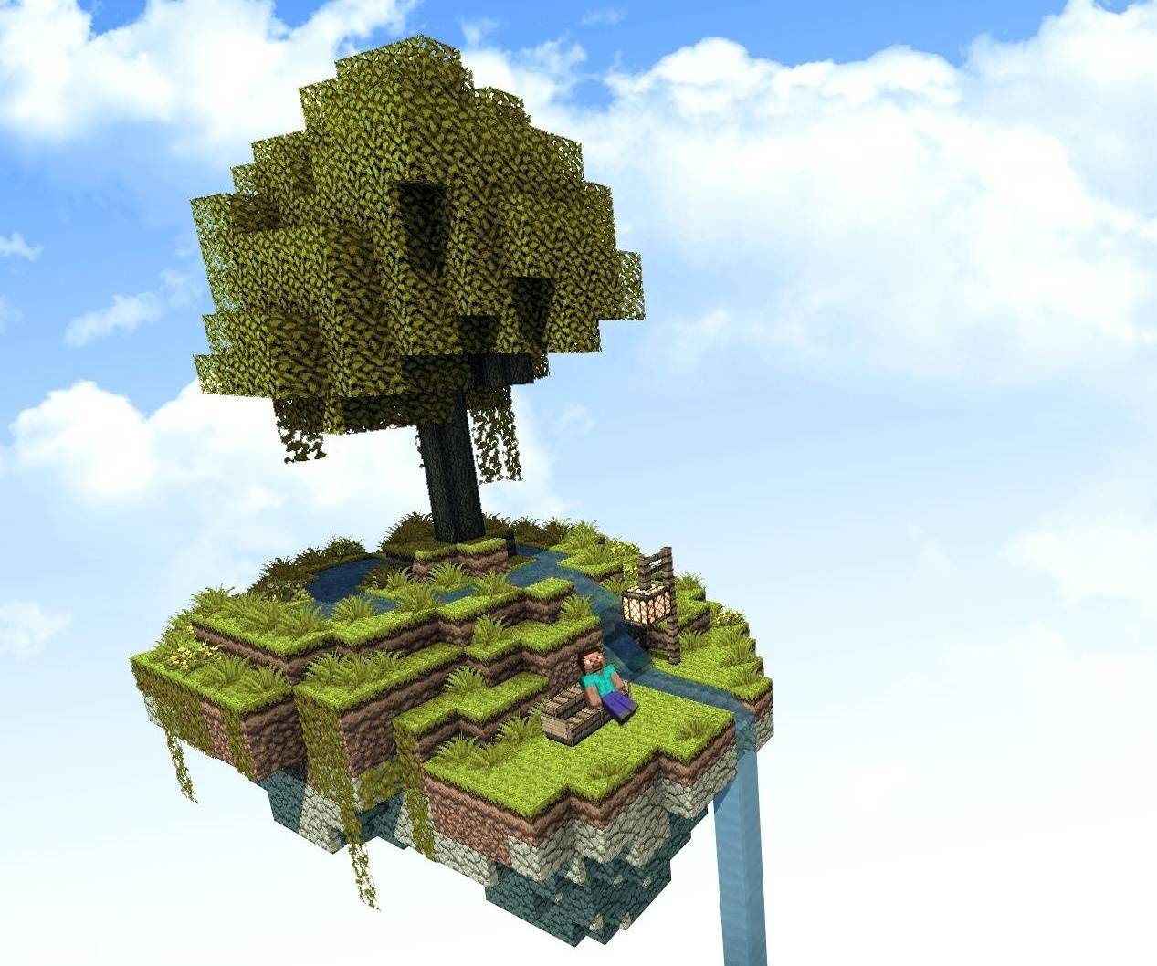 Skyblock Wallpapers - Top Free Skyblock Backgrounds - WallpaperAccess