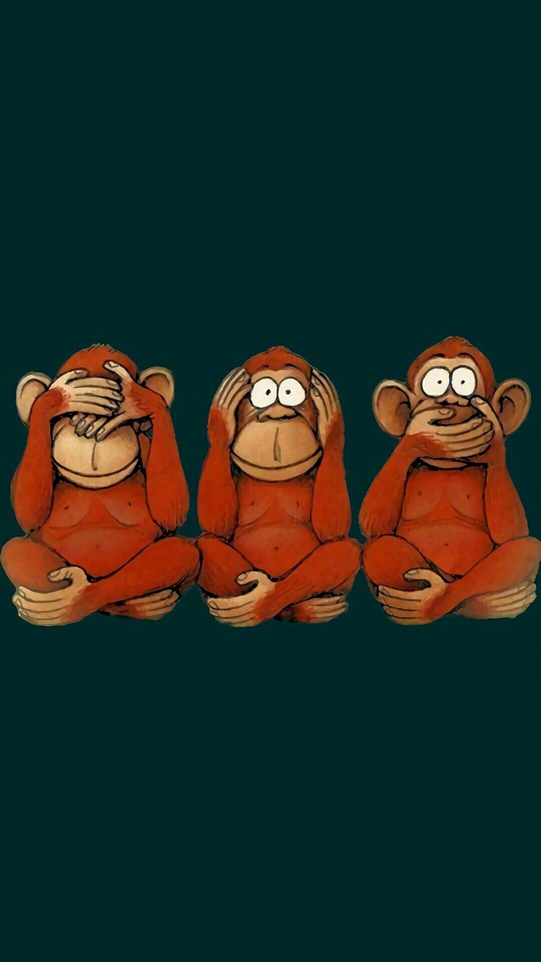 Three Monkeys Wallpapers - Top Free Three Monkeys Backgrounds ...