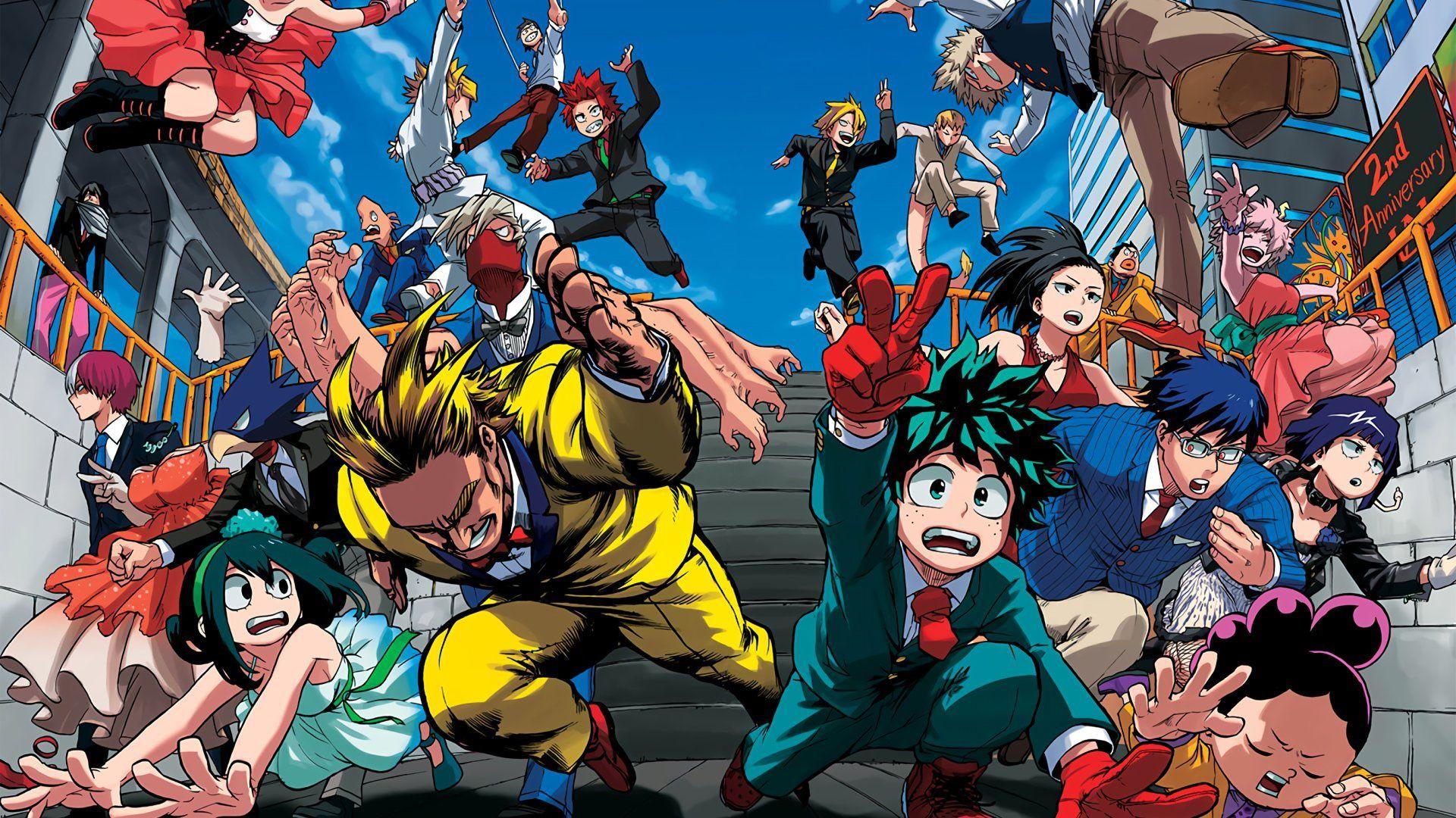 Mha Manga Wallpapers - Top Free Mha Manga Backgrounds - WallpaperAccess