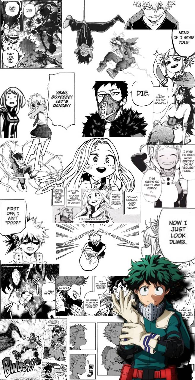 Mha Manga Wallpapers - Top Free Mha Manga Backgrounds - WallpaperAccess