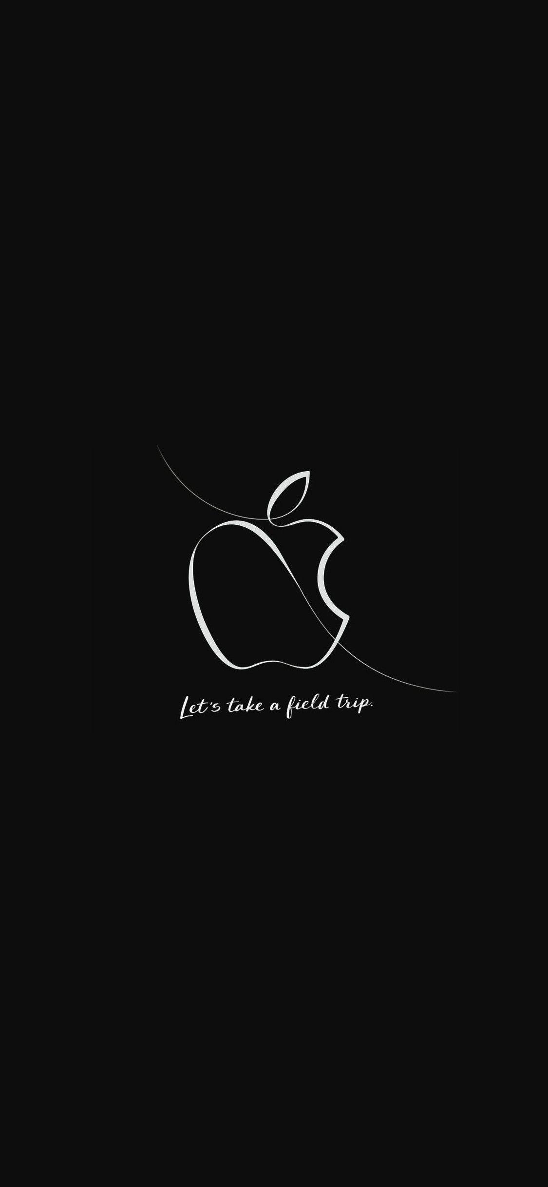 Apple Logo Black Wallpapers - Top Free Apple Logo Black Backgrounds ...