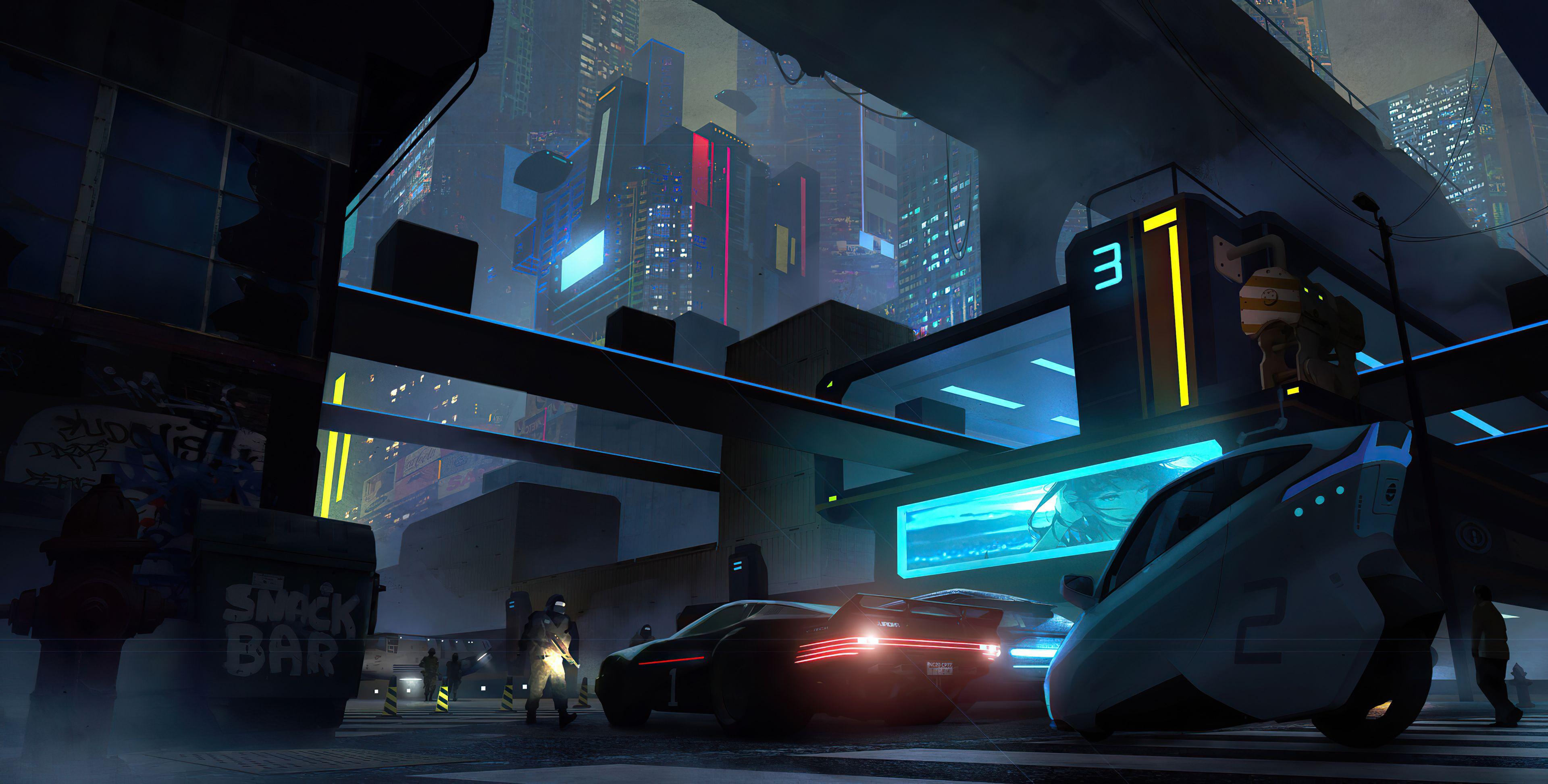 Cybercity Wallpapers - Top Free Cybercity Backgrounds - WallpaperAccess