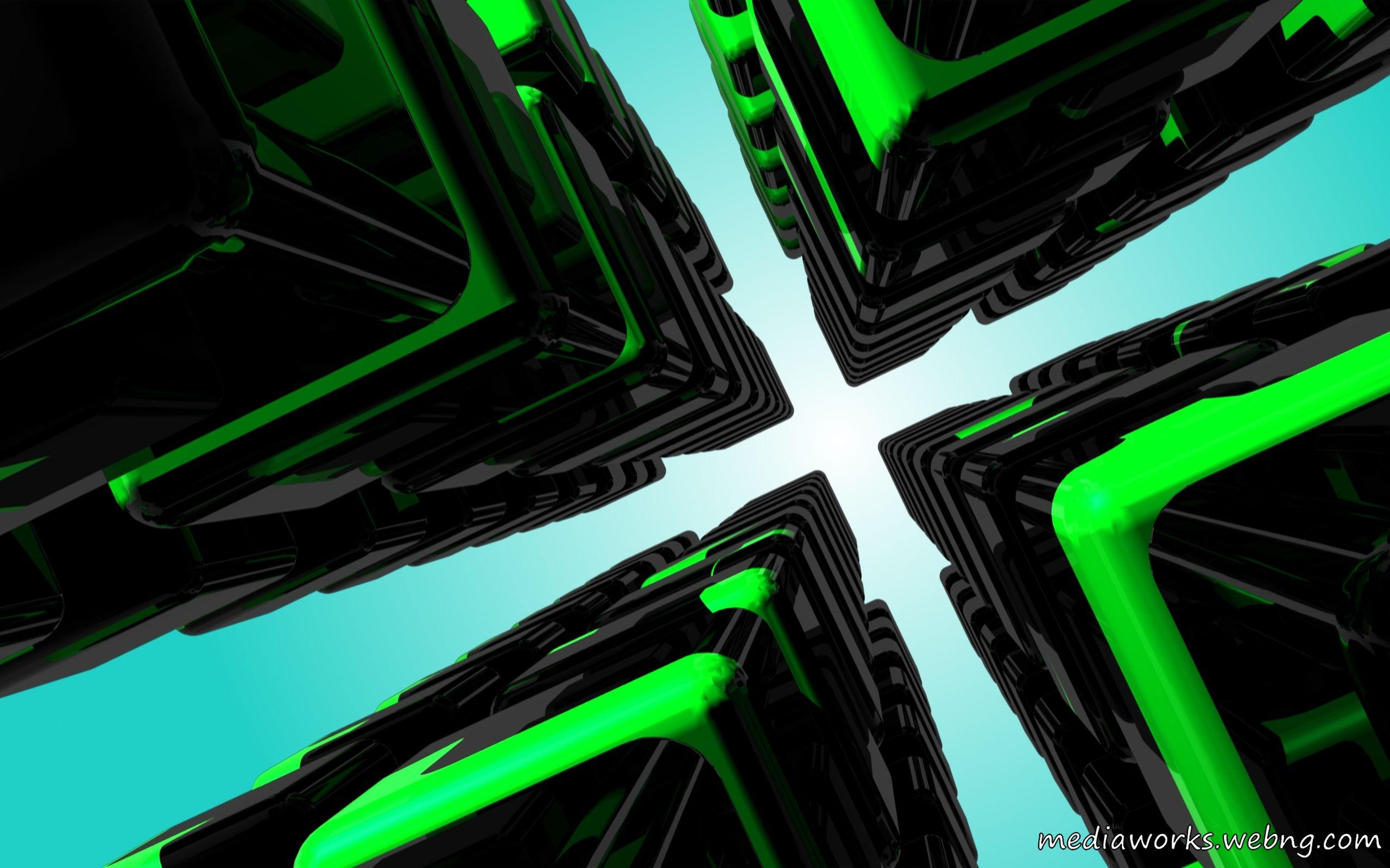 Green Cubes Wallpapers - Top Free Green Cubes Backgrounds - WallpaperAccess