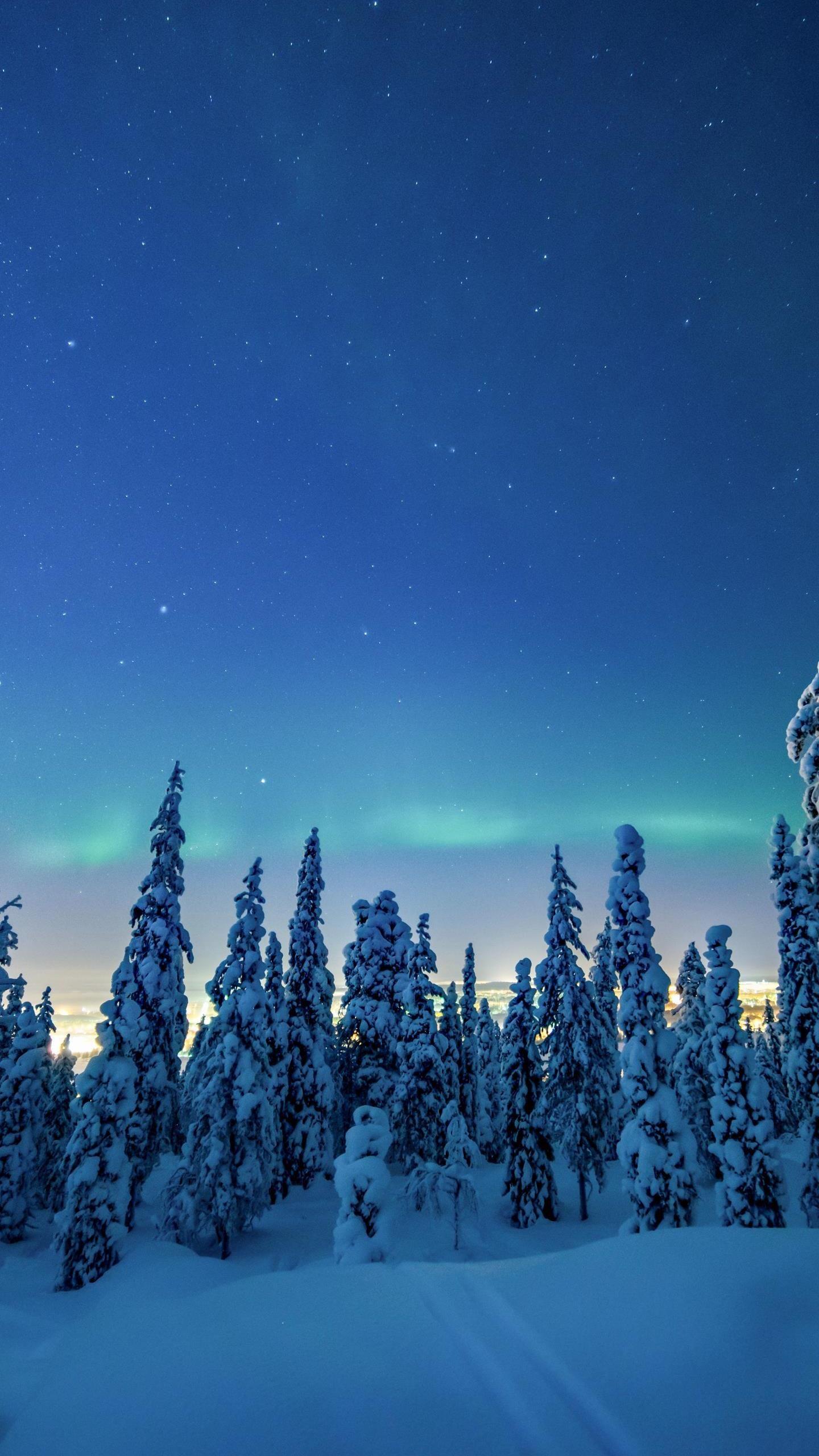 Snow Galaxy Wallpapers - Top Free Snow Galaxy Backgrounds - WallpaperAccess