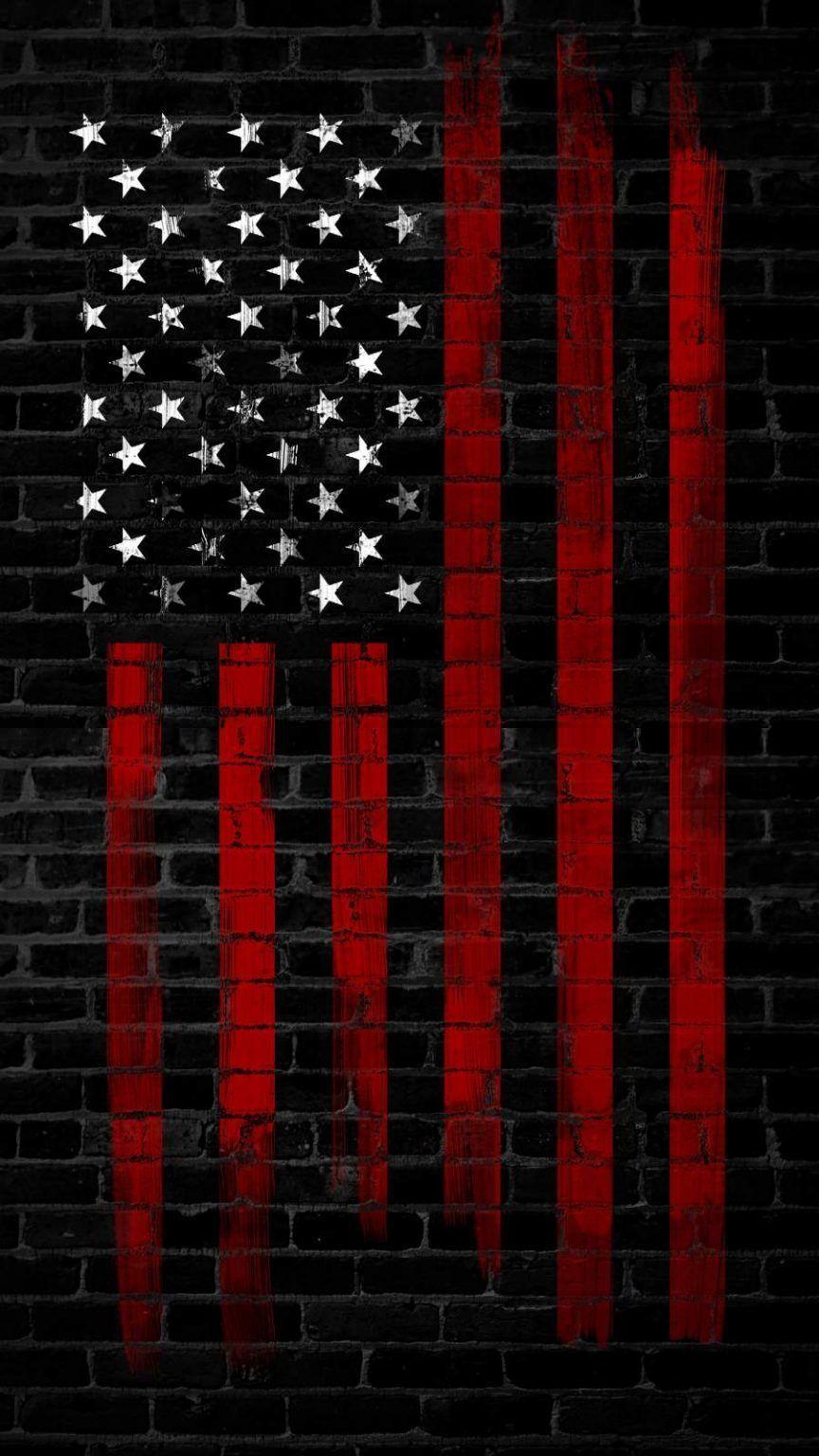 Dark American Flag Wallpapers - Top Free Dark American Flag Backgrounds ...
