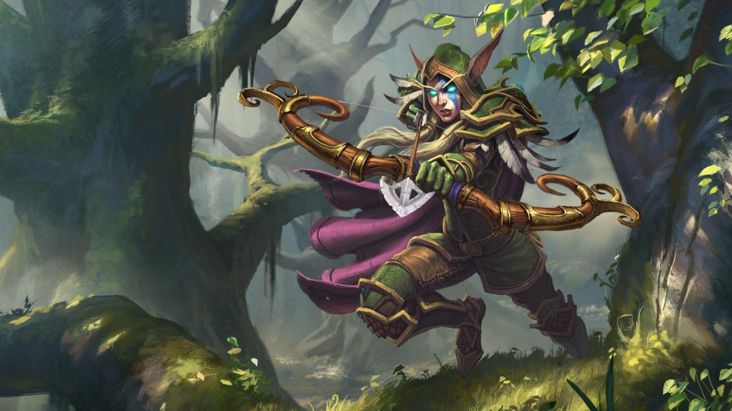 Elf Archer Wallpapers - Top Free Elf Archer Backgrounds - WallpaperAccess