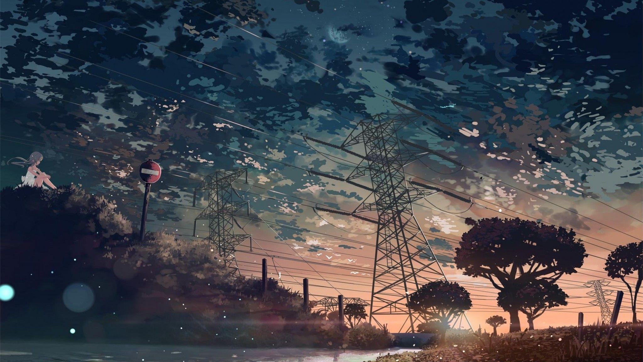 Beautiful Anime Nature Wallpapers - Top Free Beautiful Anime Nature ...