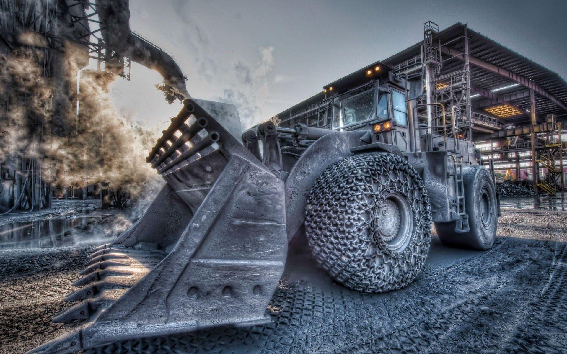 Excavator Night Wallpapers - Top Free Excavator Night Backgrounds ...