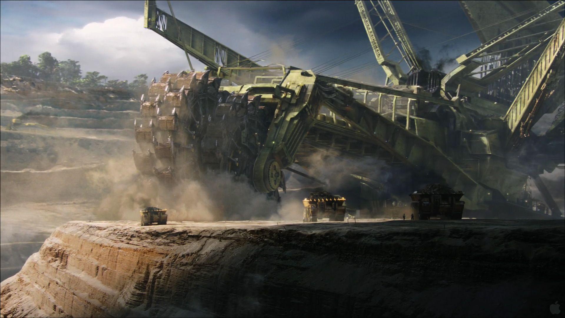 Excavator Night Wallpapers - Top Free Excavator Night Backgrounds ...